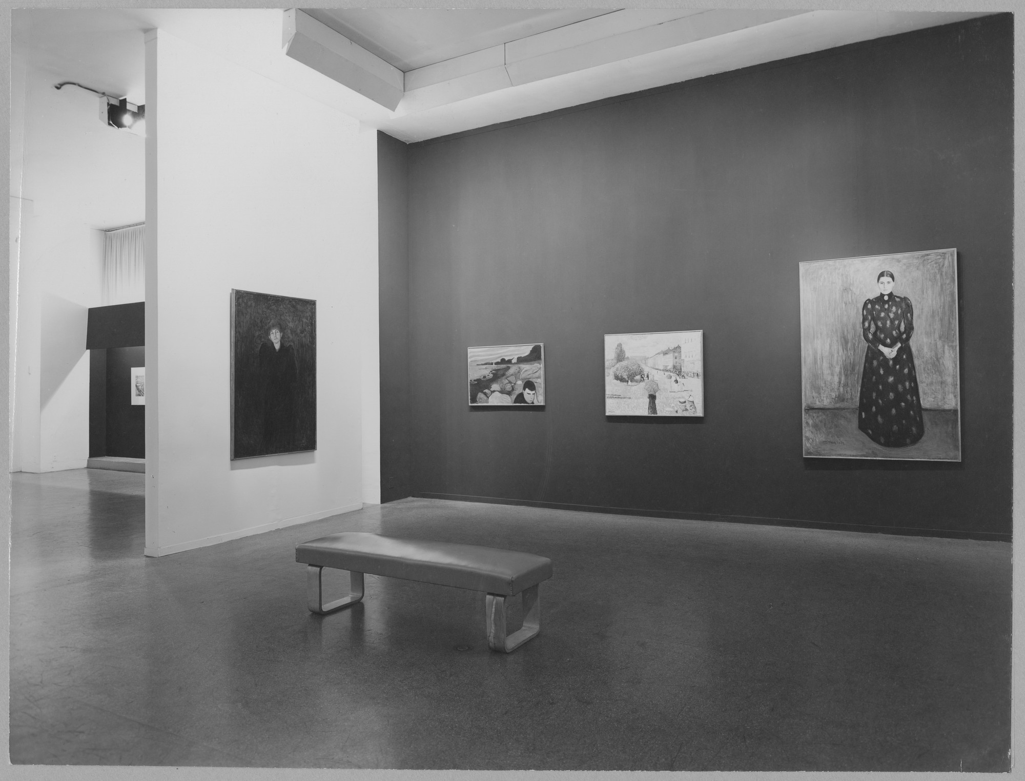 Installation view of the exhibition "Edvard Munch," | MoMA