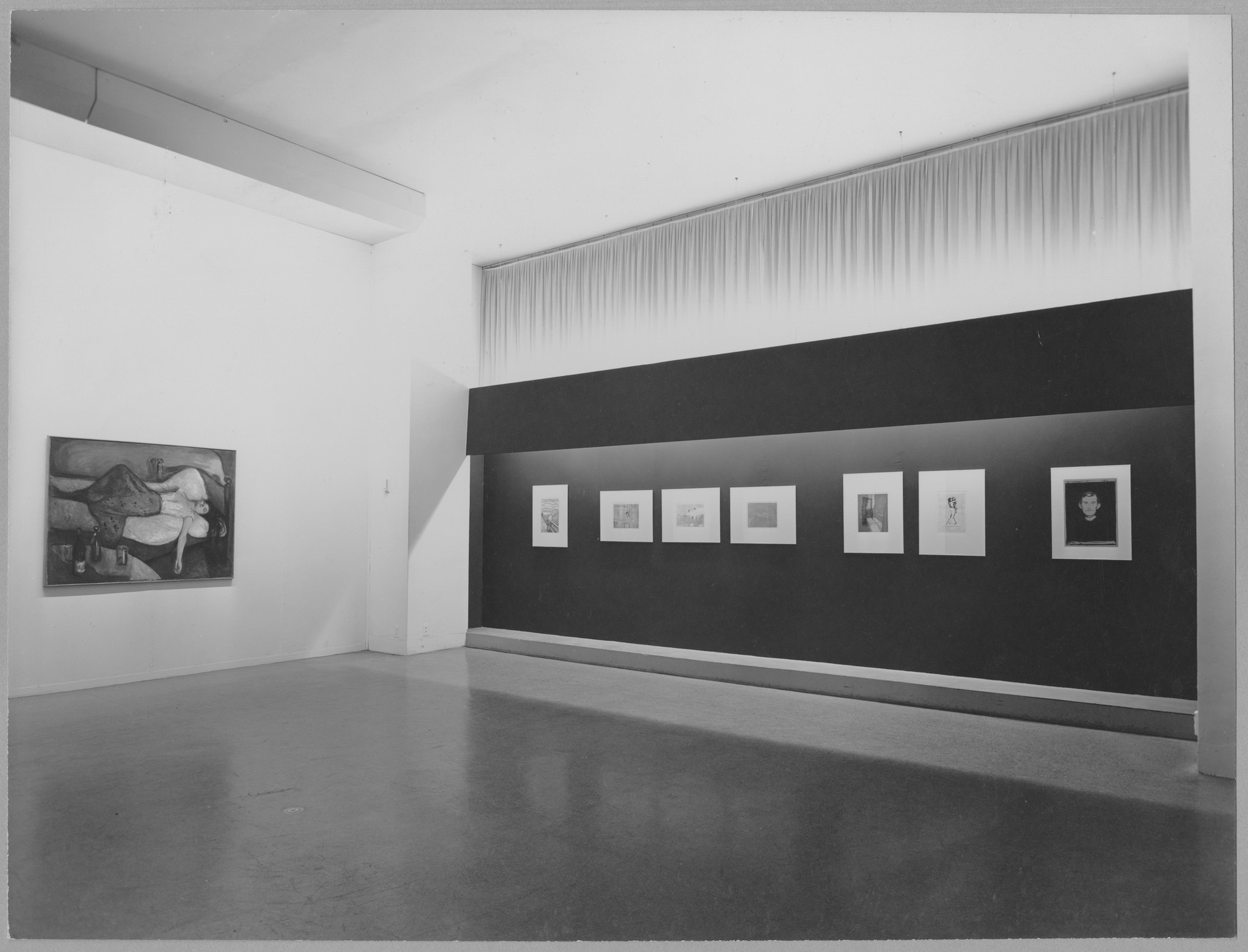 Installation view of the exhibition "Edvard Munch," | MoMA