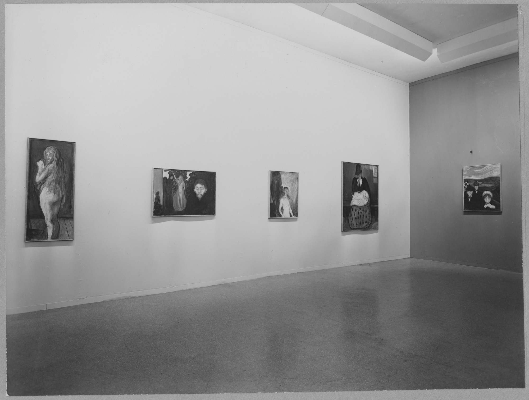 Installation view of the exhibition "Edvard Munch," | MoMA