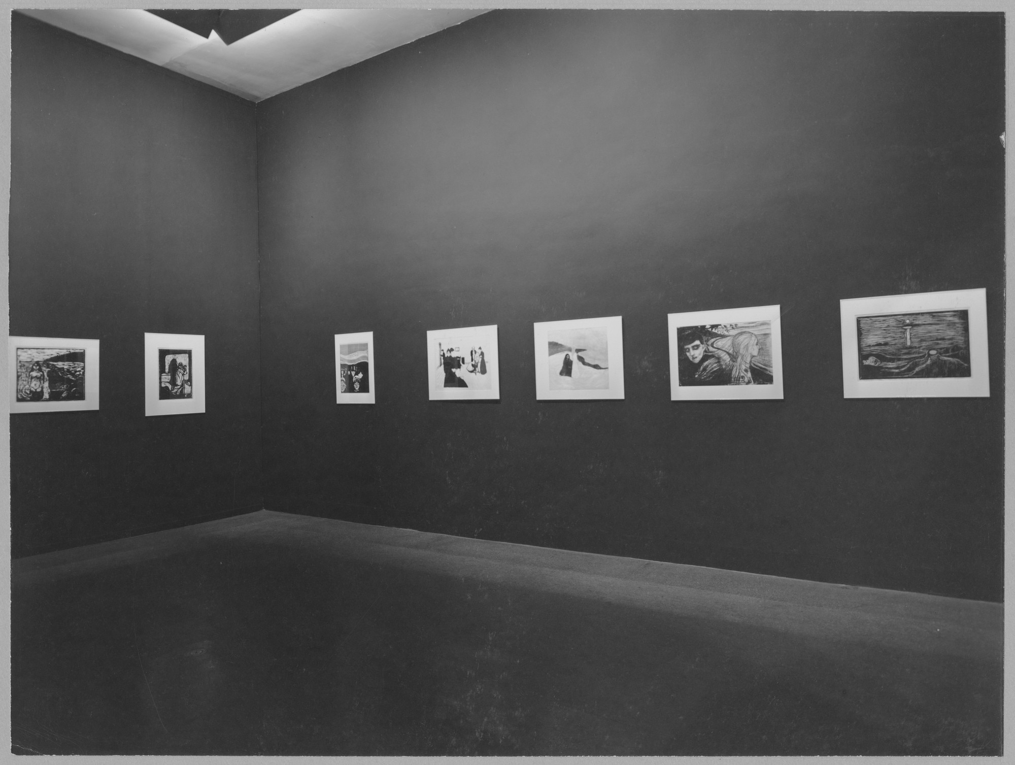 Installation view of the exhibition "Edvard Munch," | MoMA