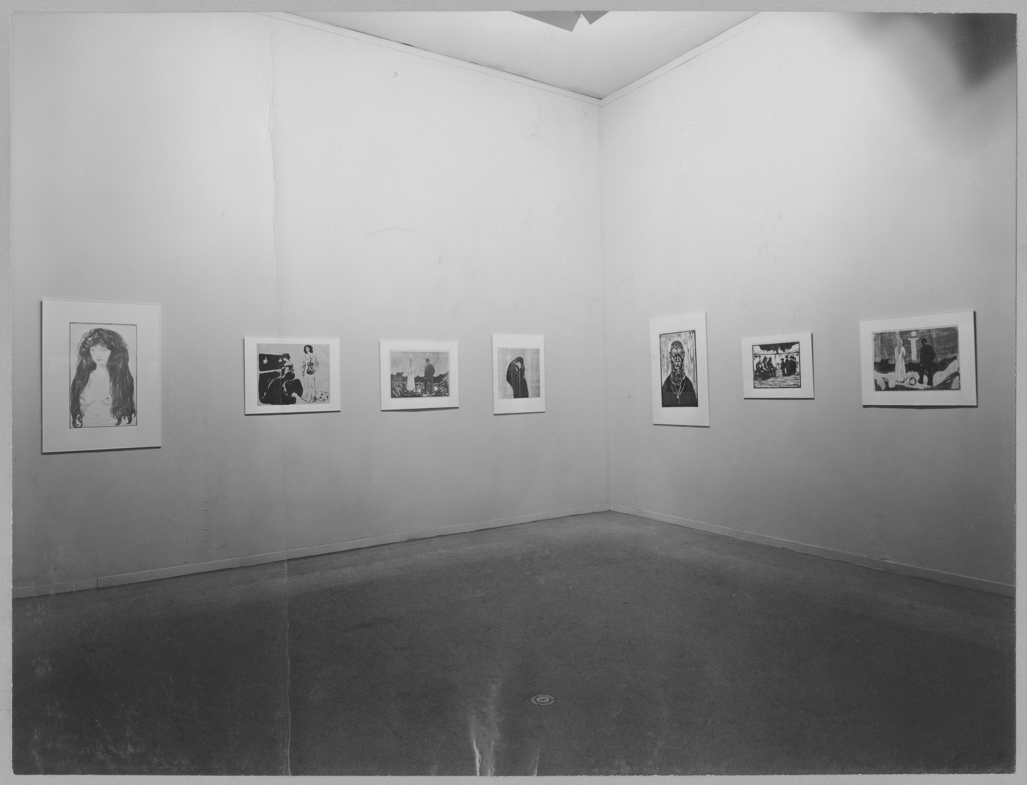 Installation view of the exhibition "Edvard Munch," | MoMA