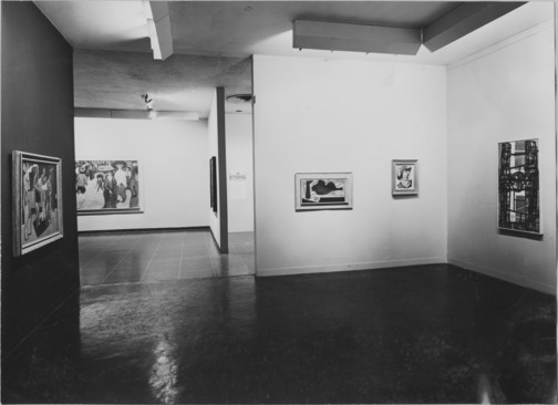 Ernst Ludwig Kirchner. Street, Dresden. 1908 (reworked 1919; dated on ...