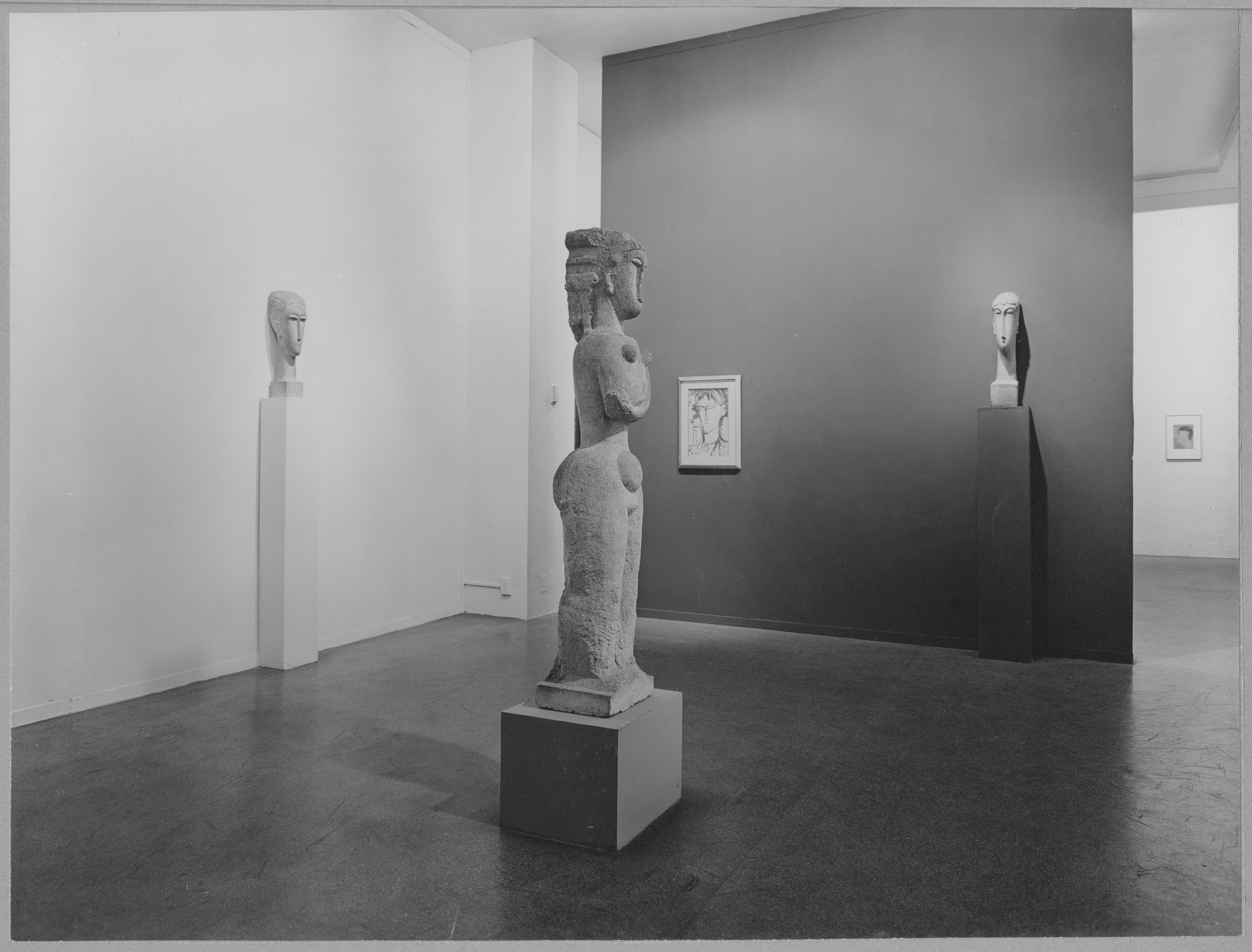 Installation view of the exhibition "Modigliani." | MoMA