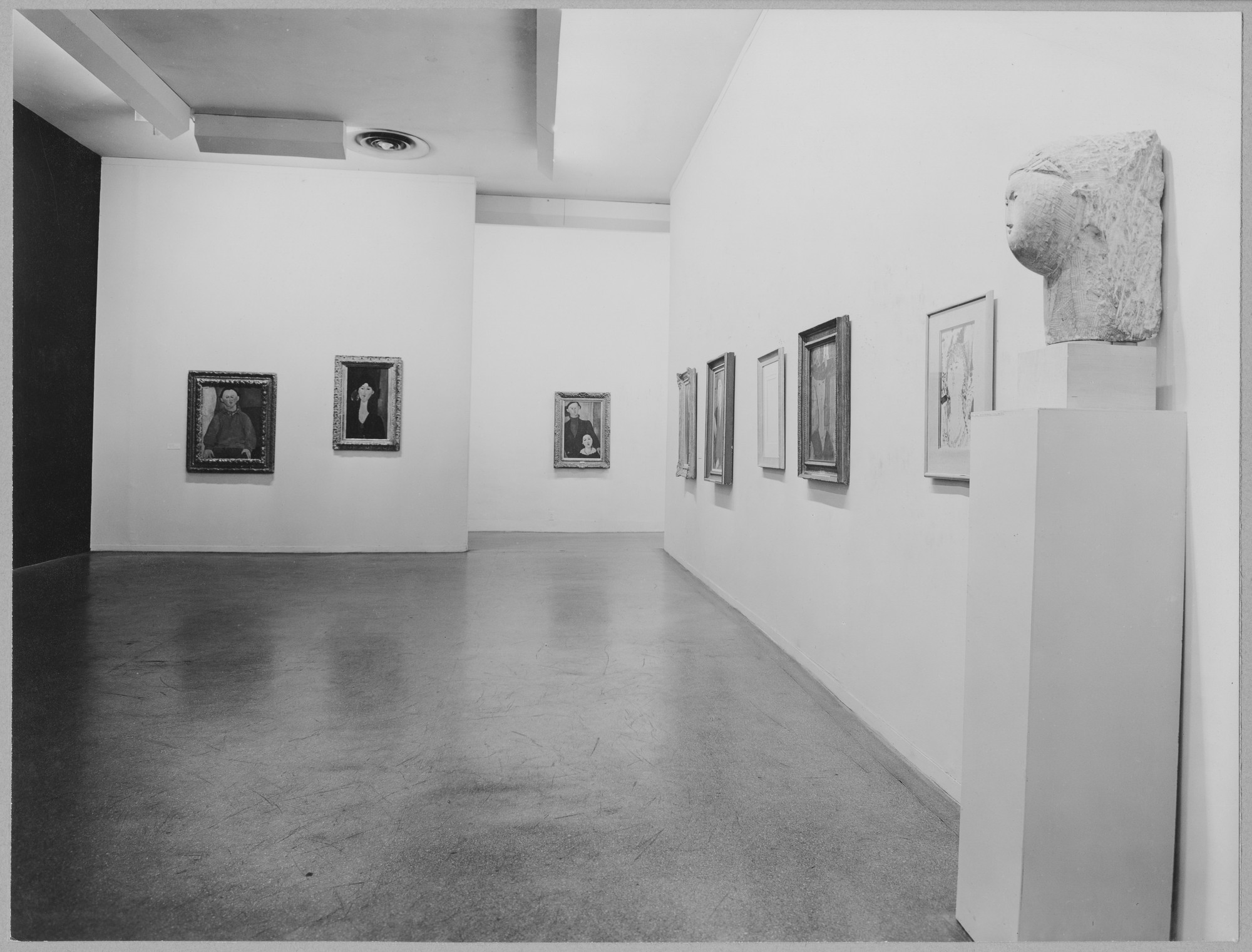 Installation view of the exhibition "Modigliani." | MoMA