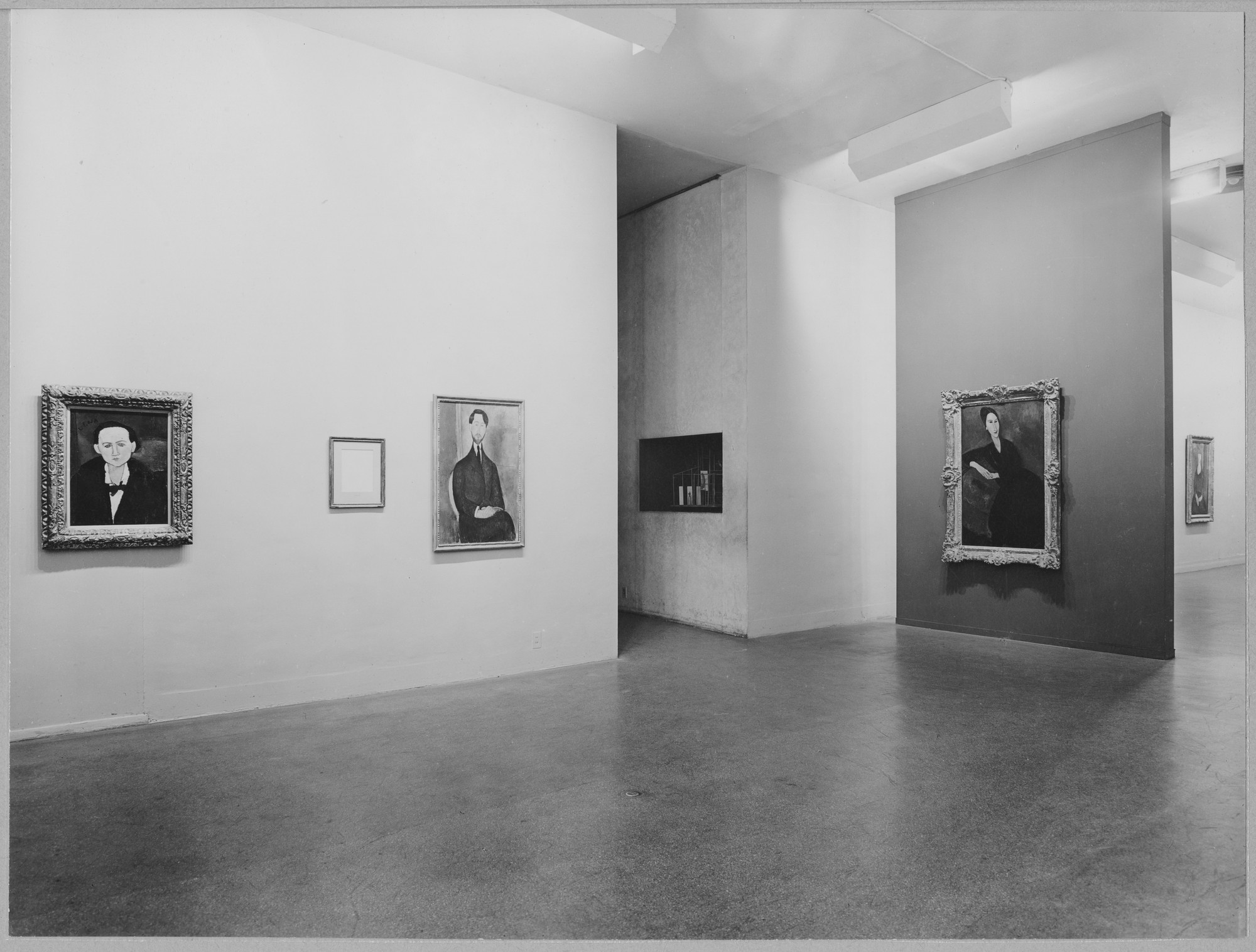 Installation view of the exhibition "Modigliani." | MoMA