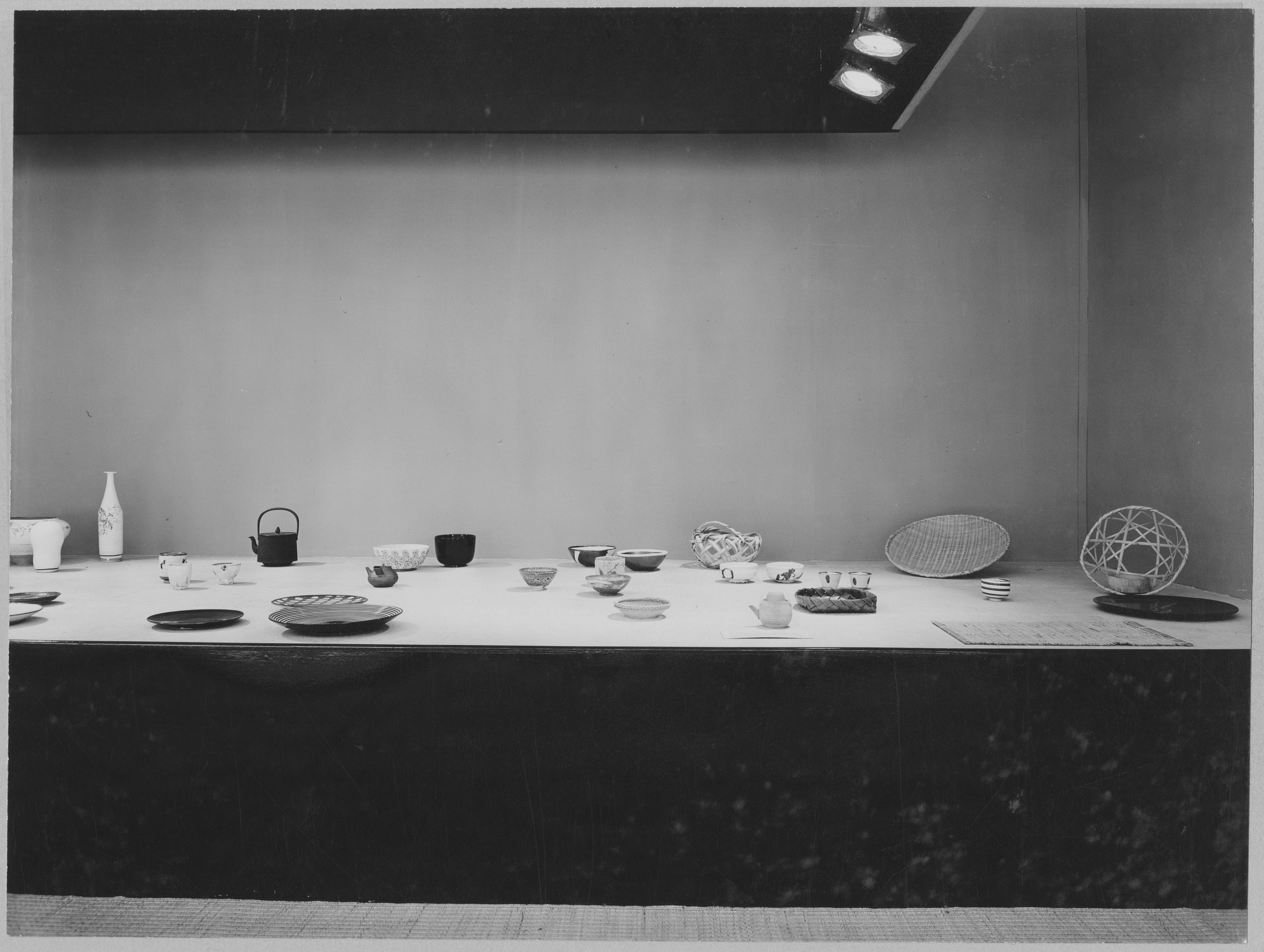 Installation view of the exhibition "Japanese Household Objects." | MoMA