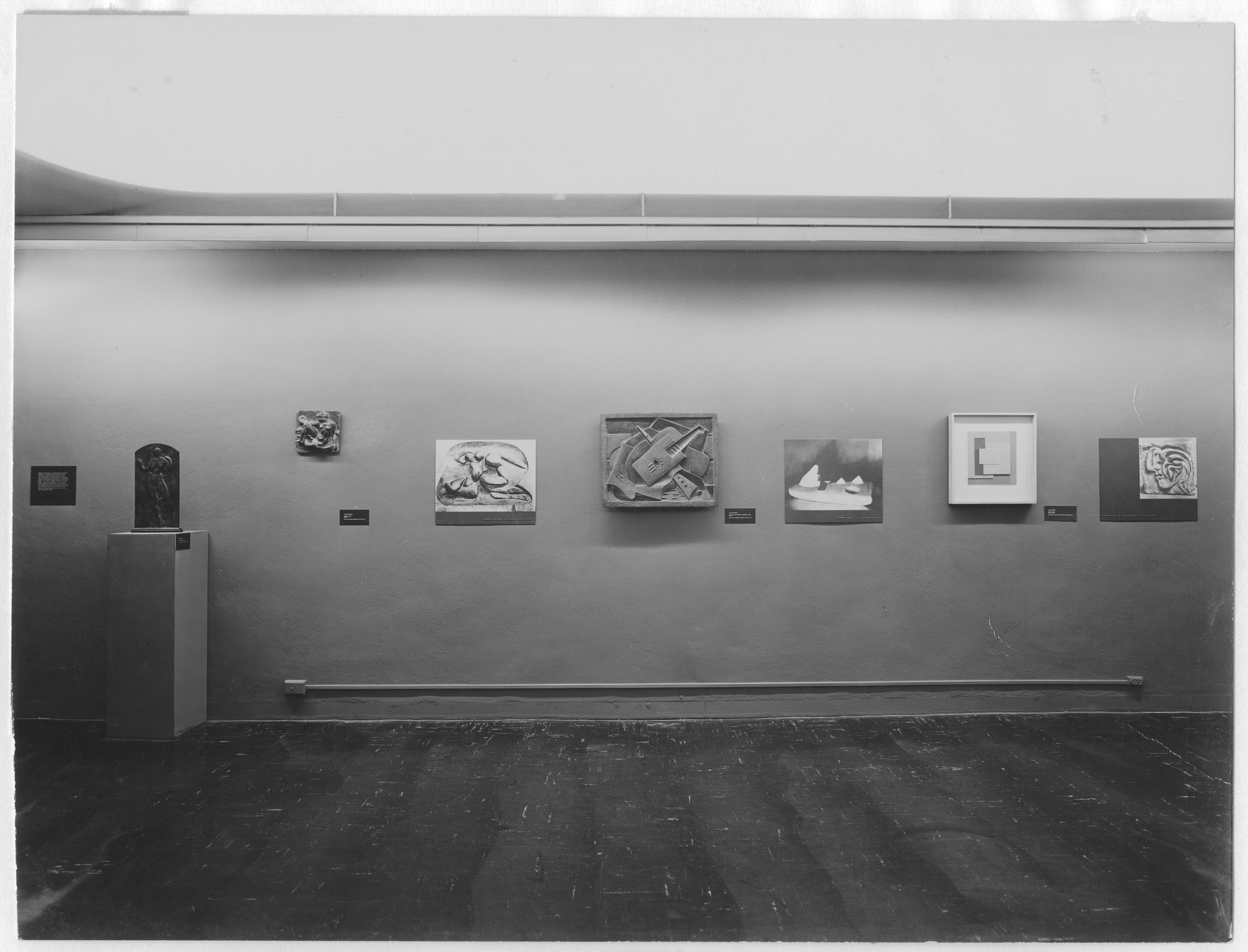 Installation view of the exhibition "Modern Relief." | MoMA
