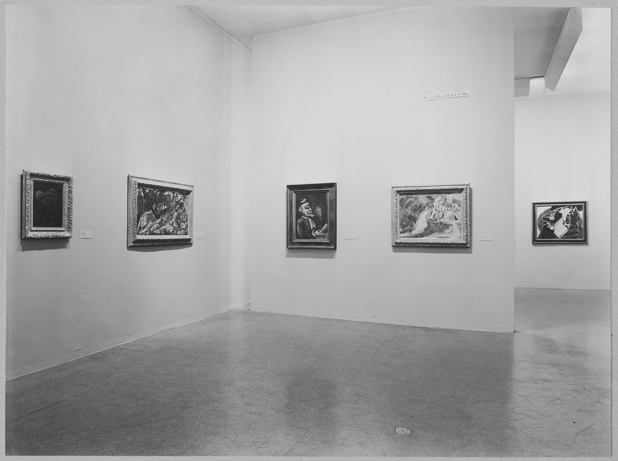 Installation view of the exhibition "Selections from 5 New York Private ...