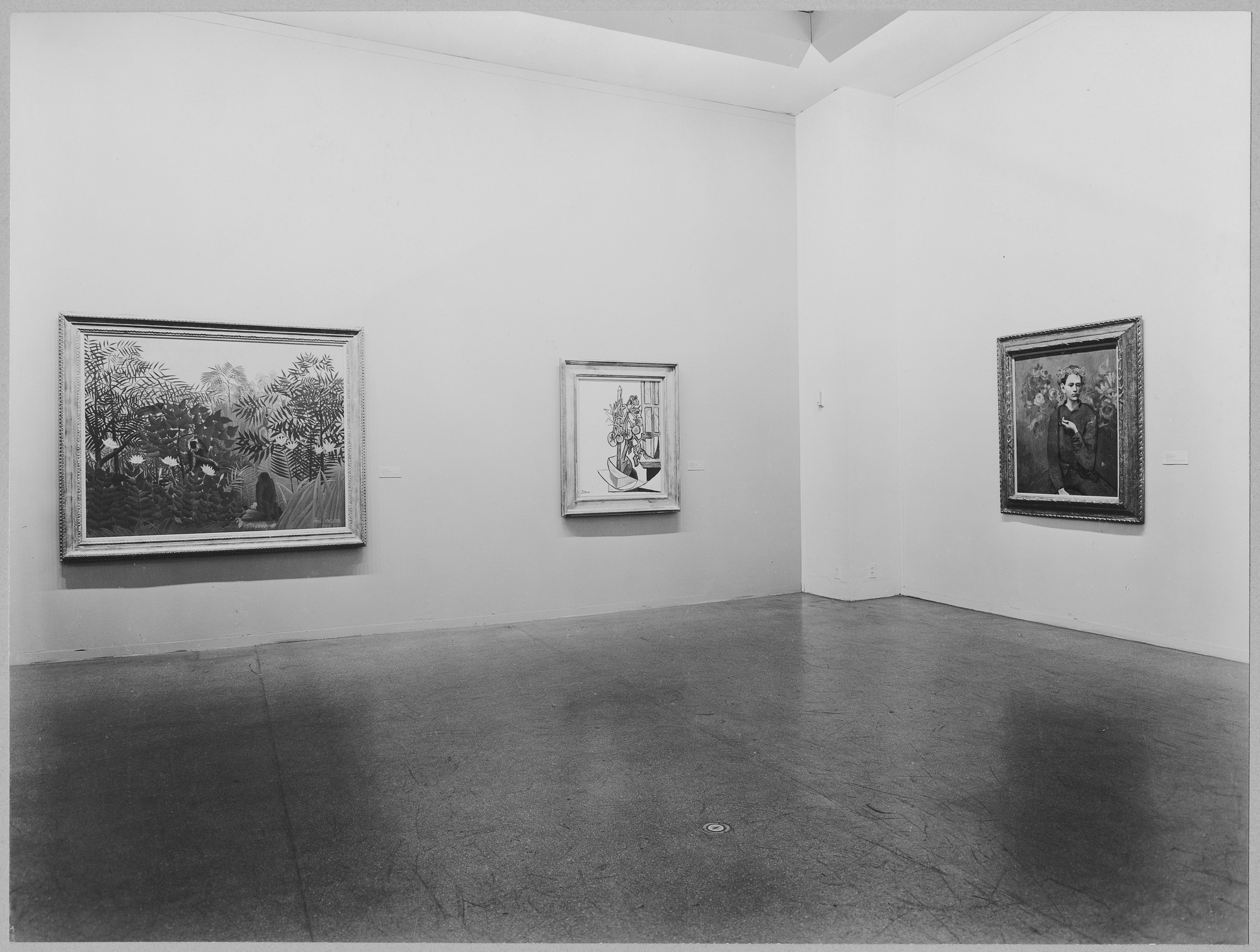 Installation view of the exhibition "Selections from 5 New York Private ...
