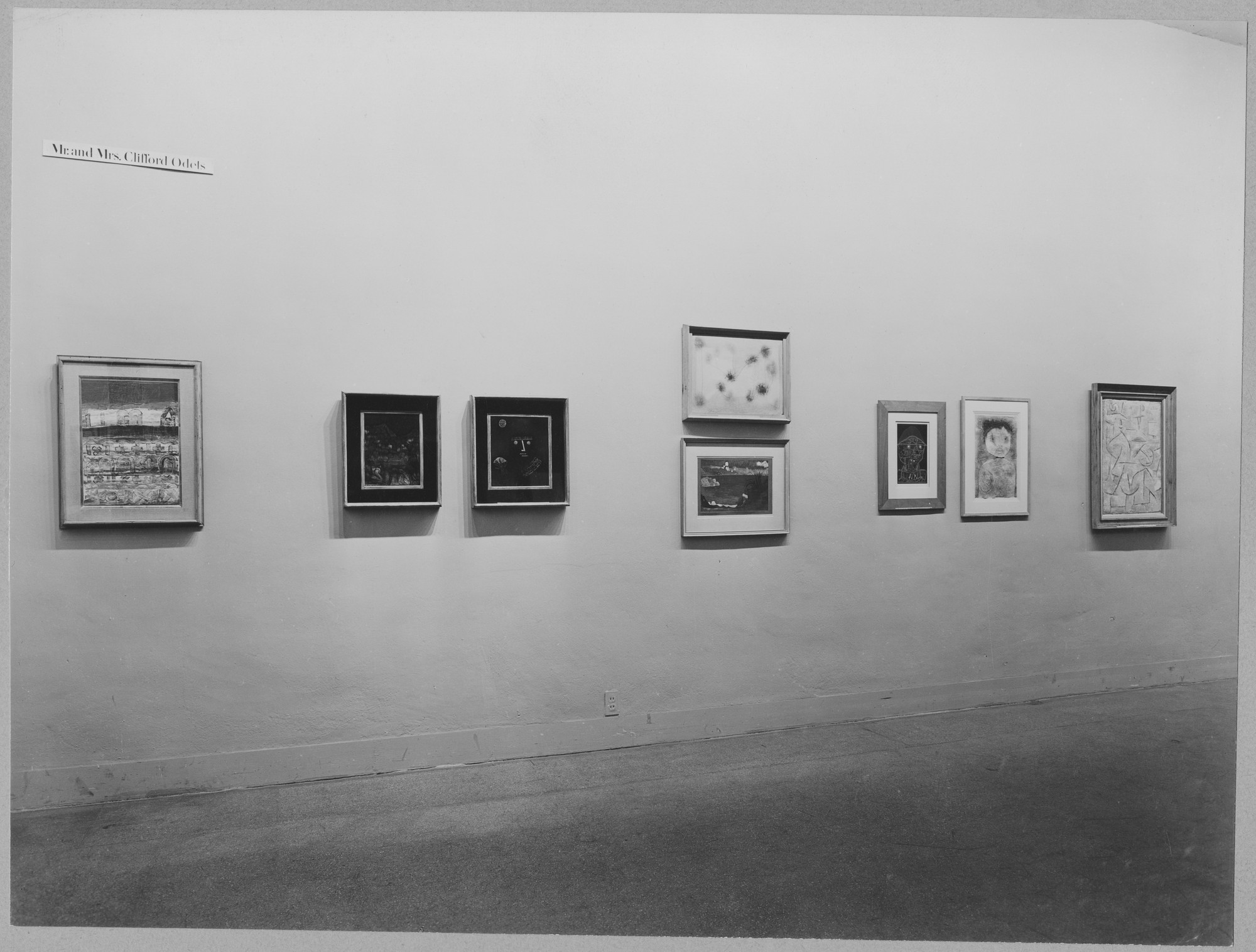 Installation view of the exhibition "Selections from 5 New York Private ...