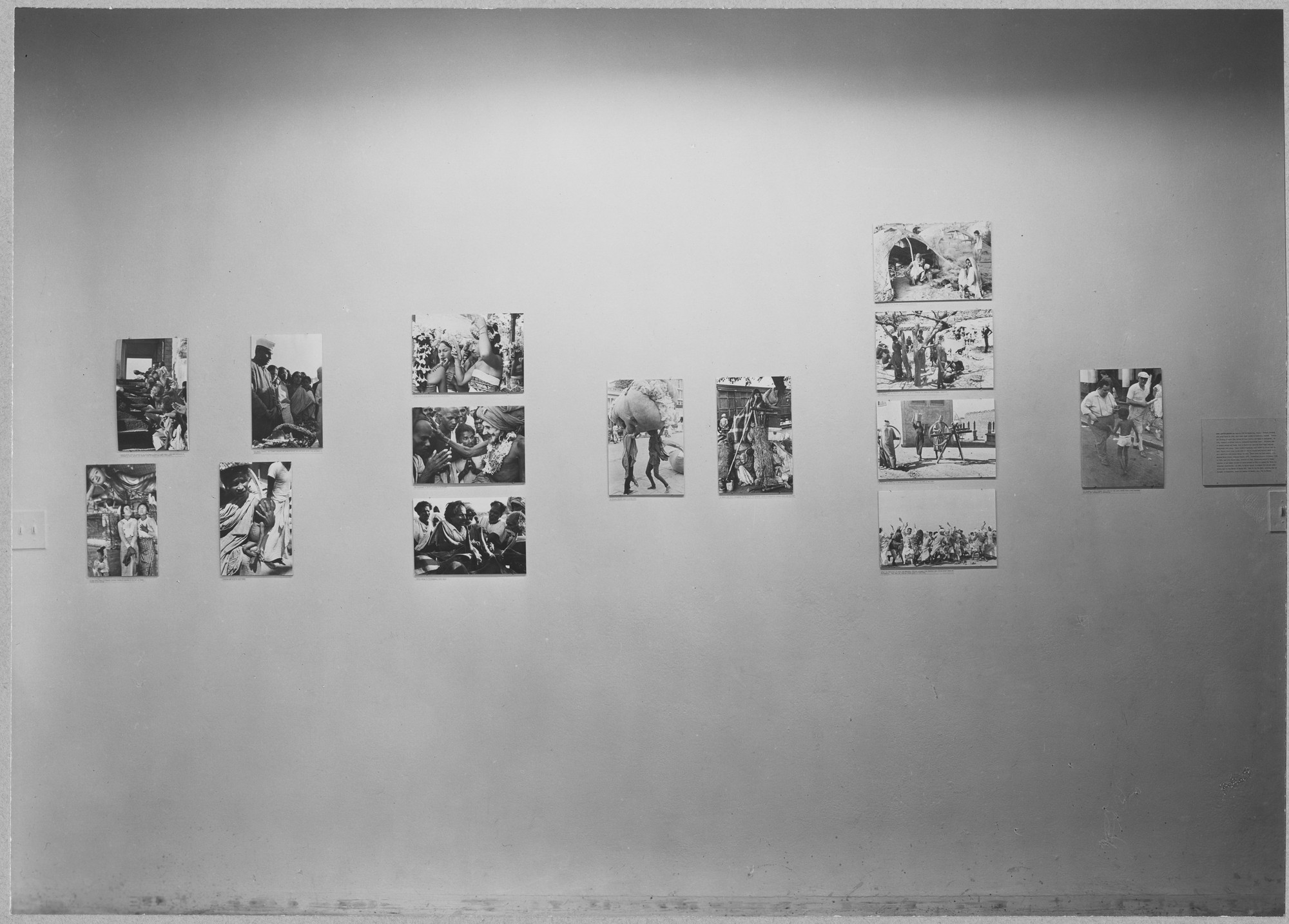 Installation view of the exhibition "Five French Photographers." | MoMA