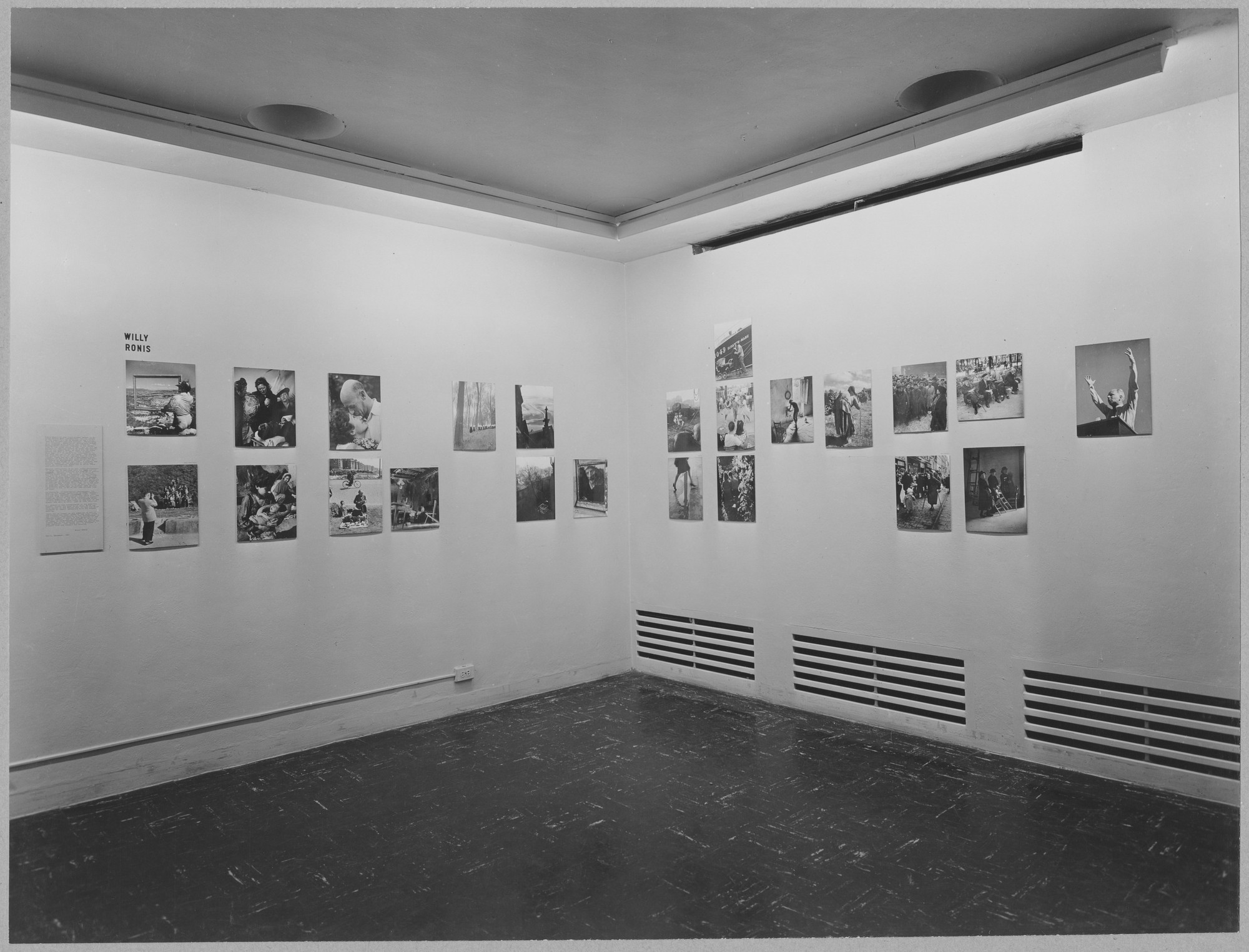 Installation view of the exhibition "Five French Photographers" | MoMA
