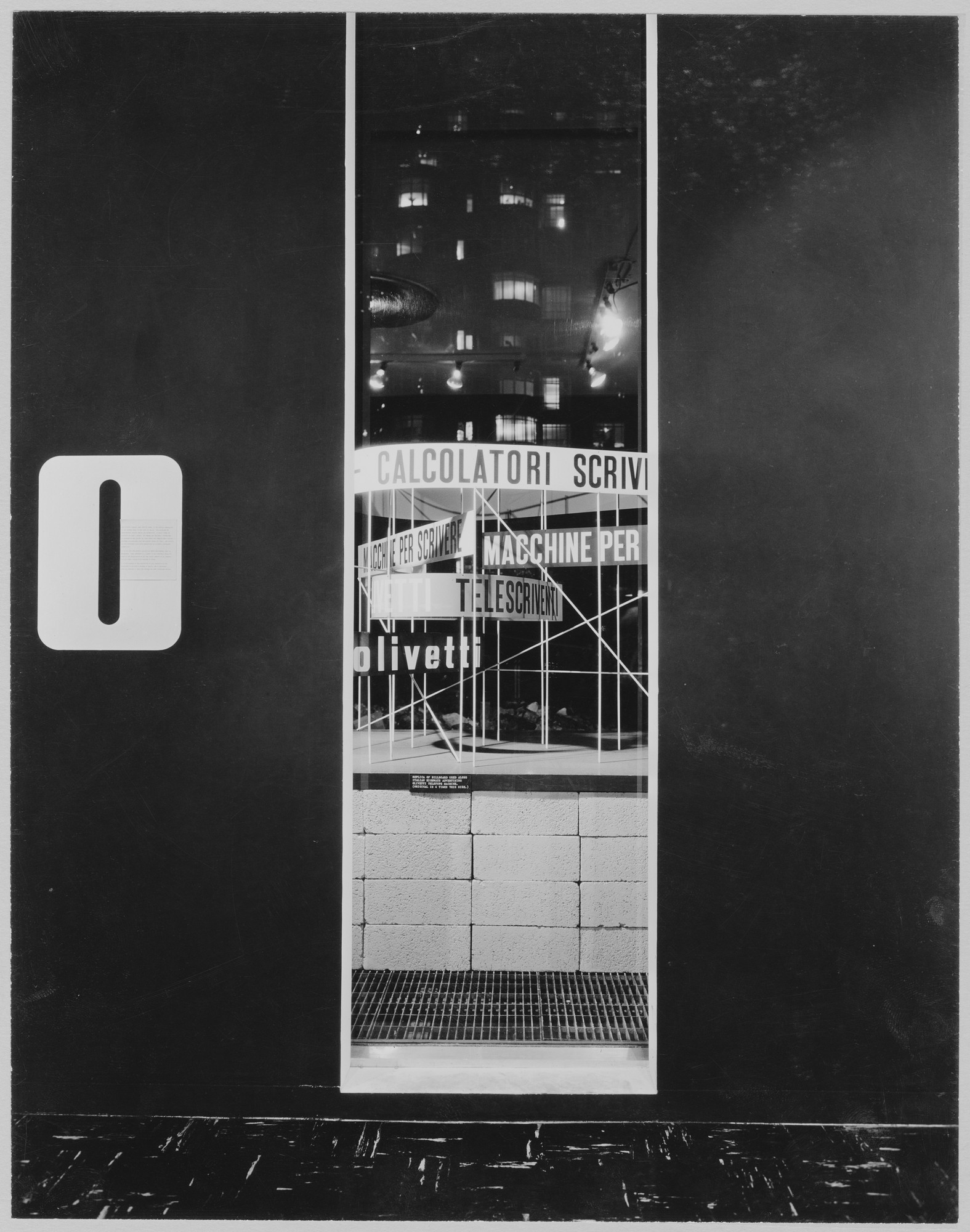 Installation view of the exhibition "Olivetti: Design in Industry." | MoMA