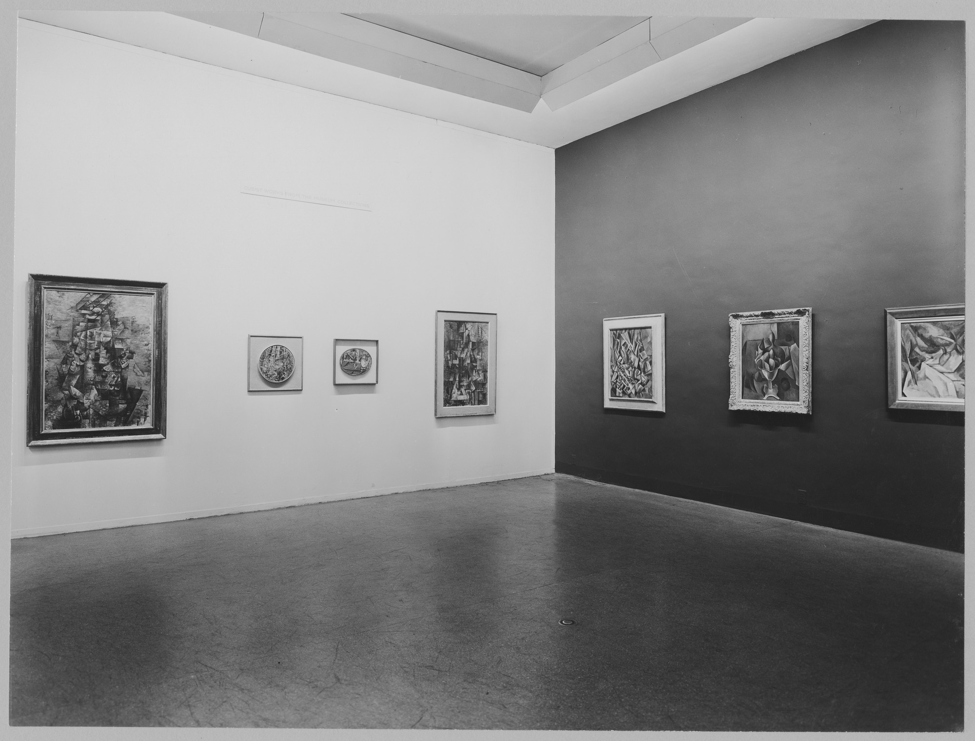 Installation view of the exhibition "Works form the Museum Collection ...