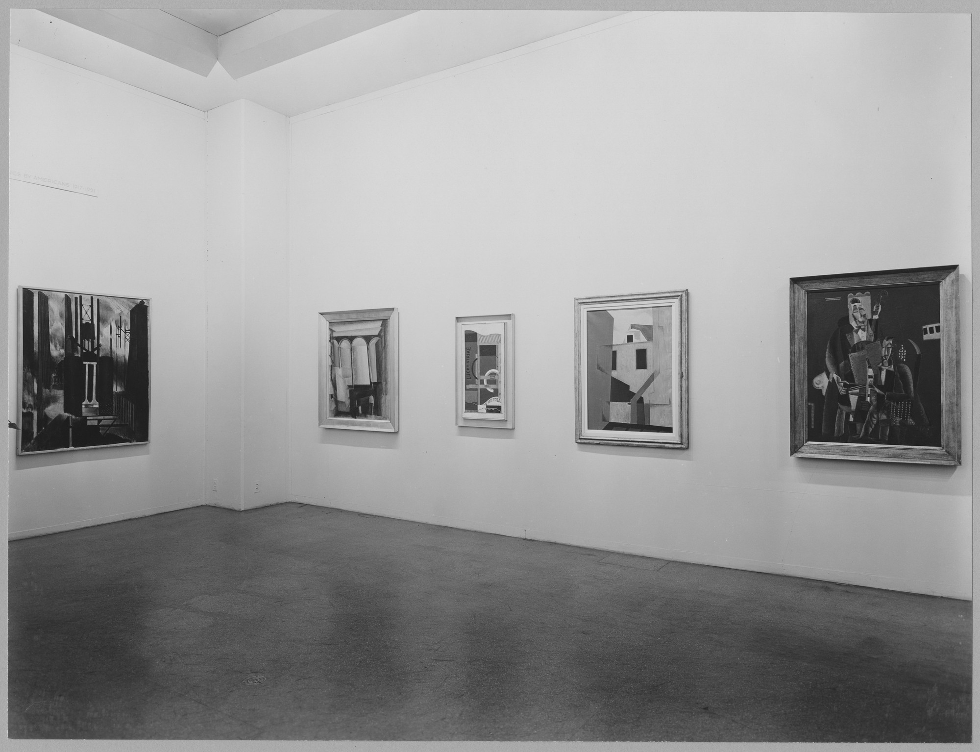 Installation view of the exhibition "Works form the Museum Collection ...