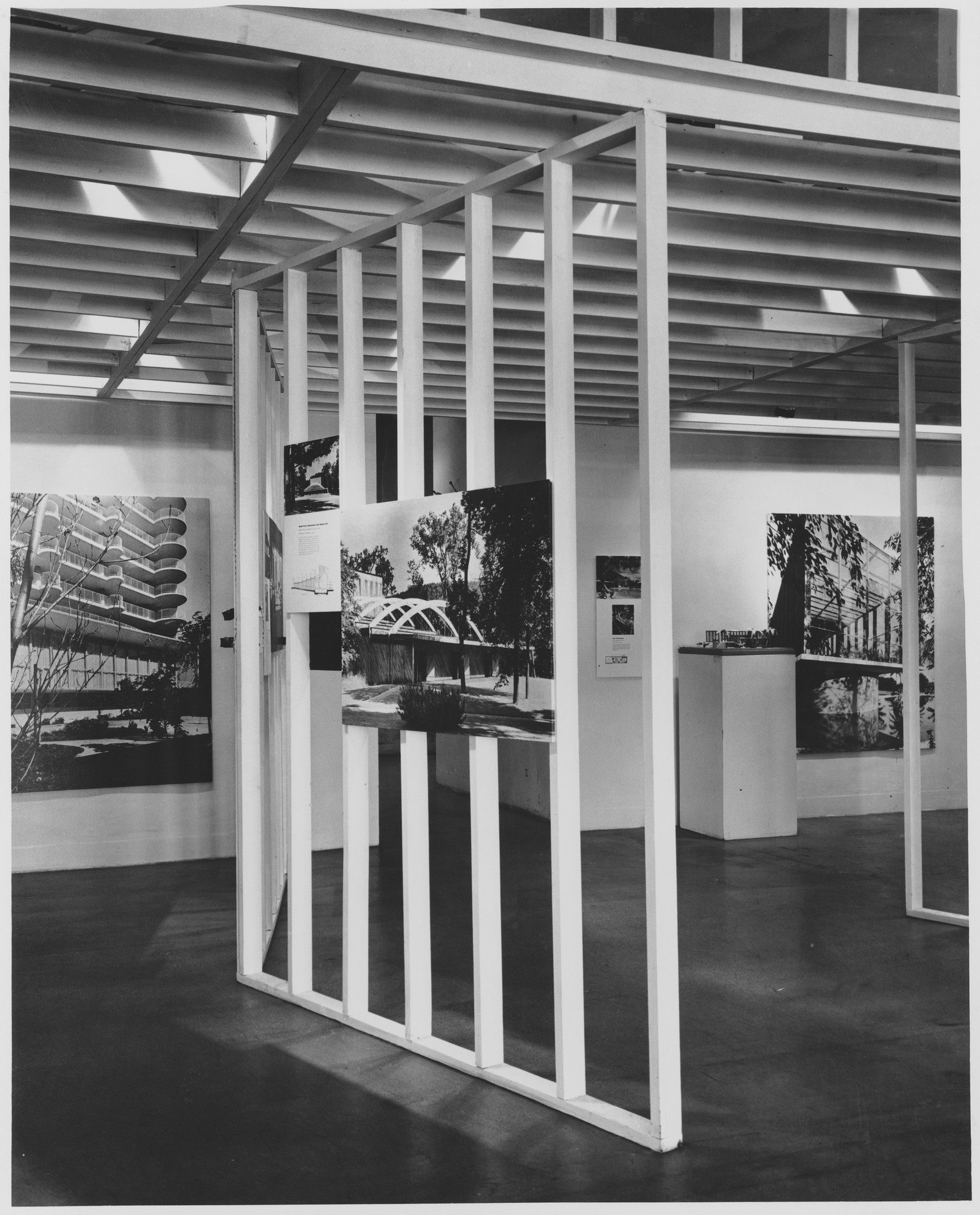 Installation view of the exhibition "Built in U.S.A.: Post-War ...