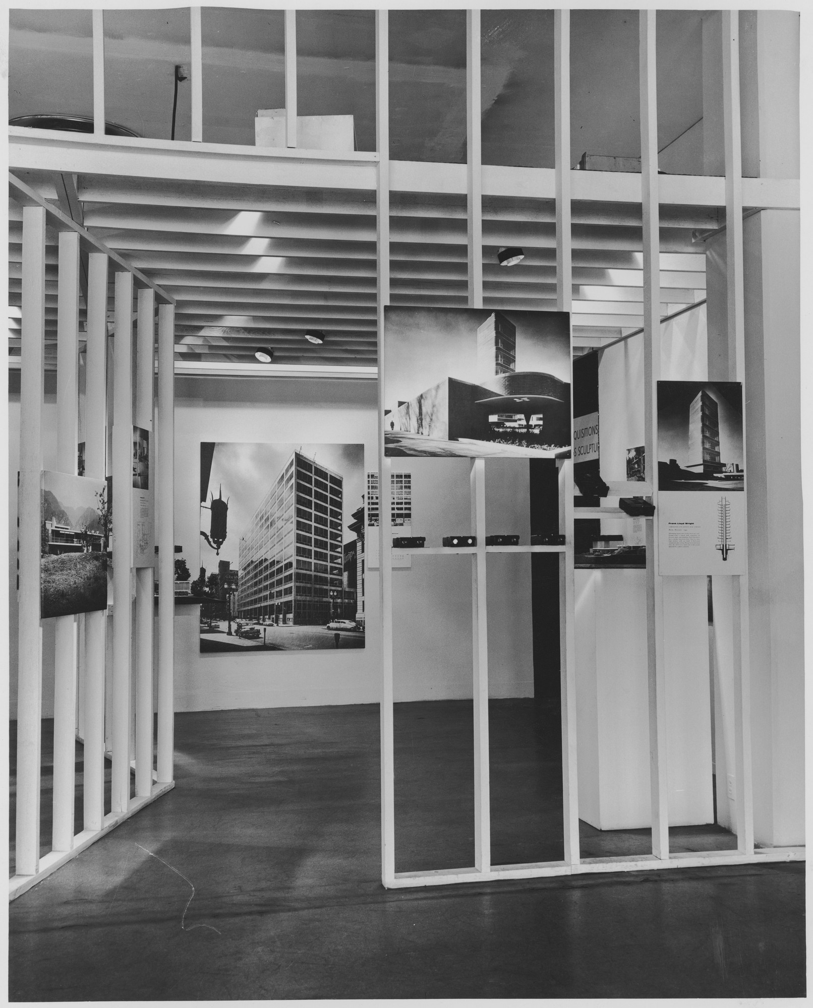 Installation view of the exhibition "Built in U.S.A.: Post-War ...