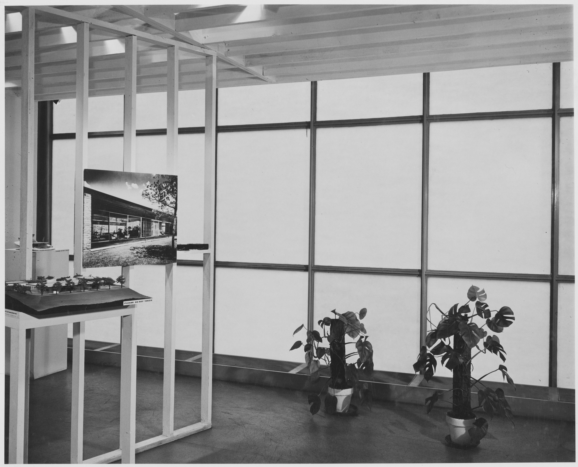 Installation view of the exhibition "Built in U.S.A: Post-War ...
