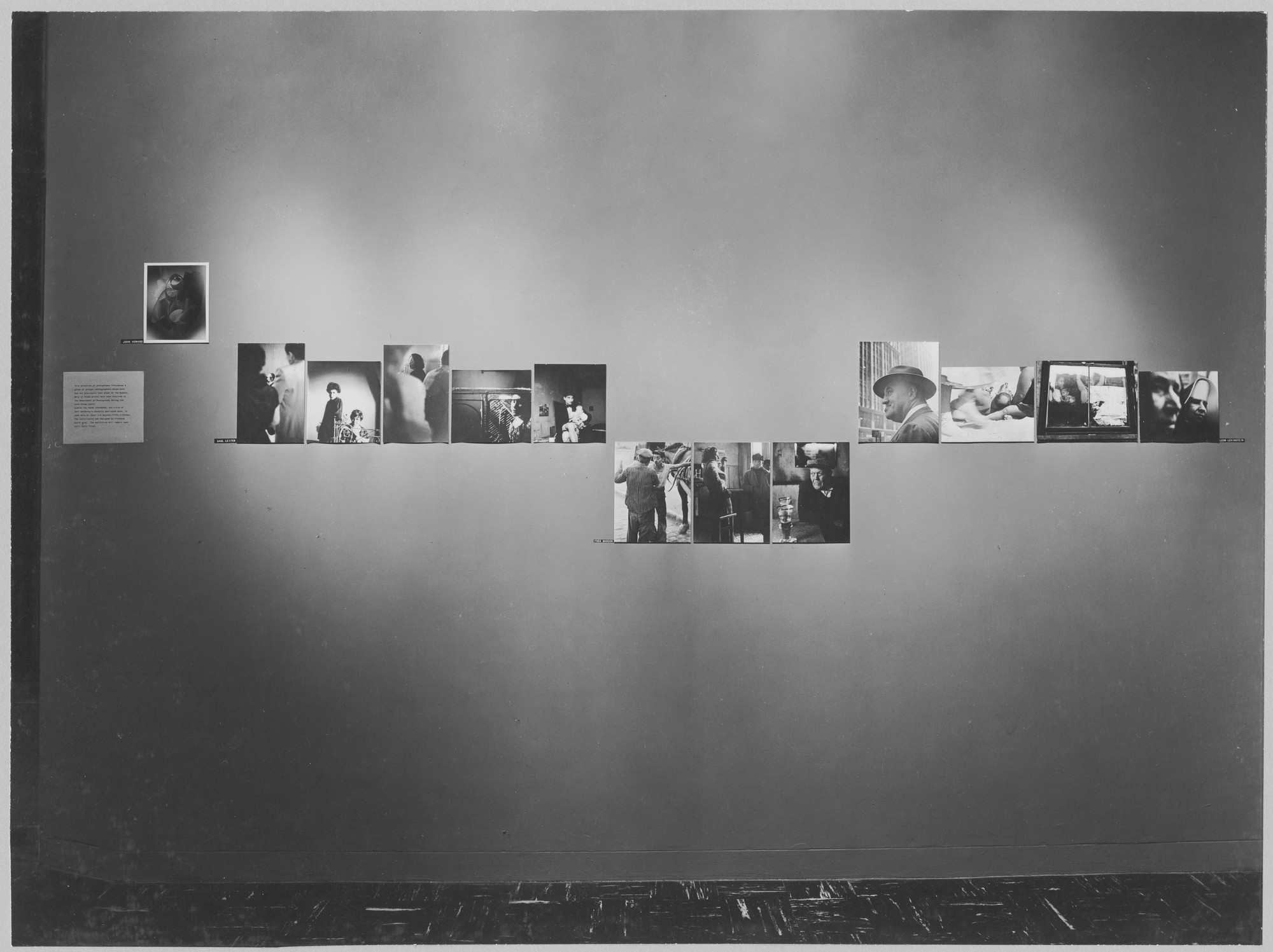 Installation view of the exhibition "Always the Young Strangers." | MoMA