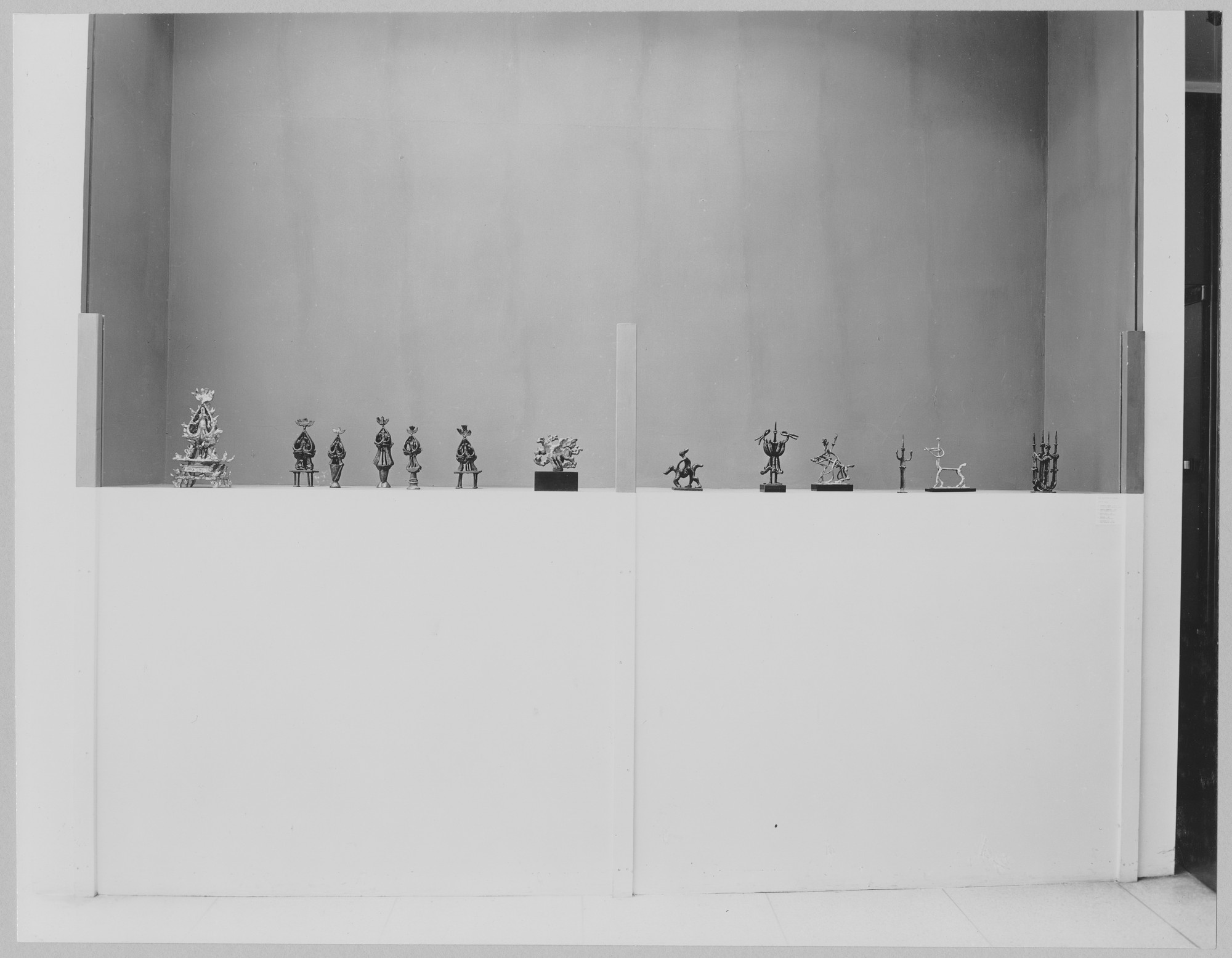 Installation view of the exhibition "The Sculpture of Jacques Lipchitz ...