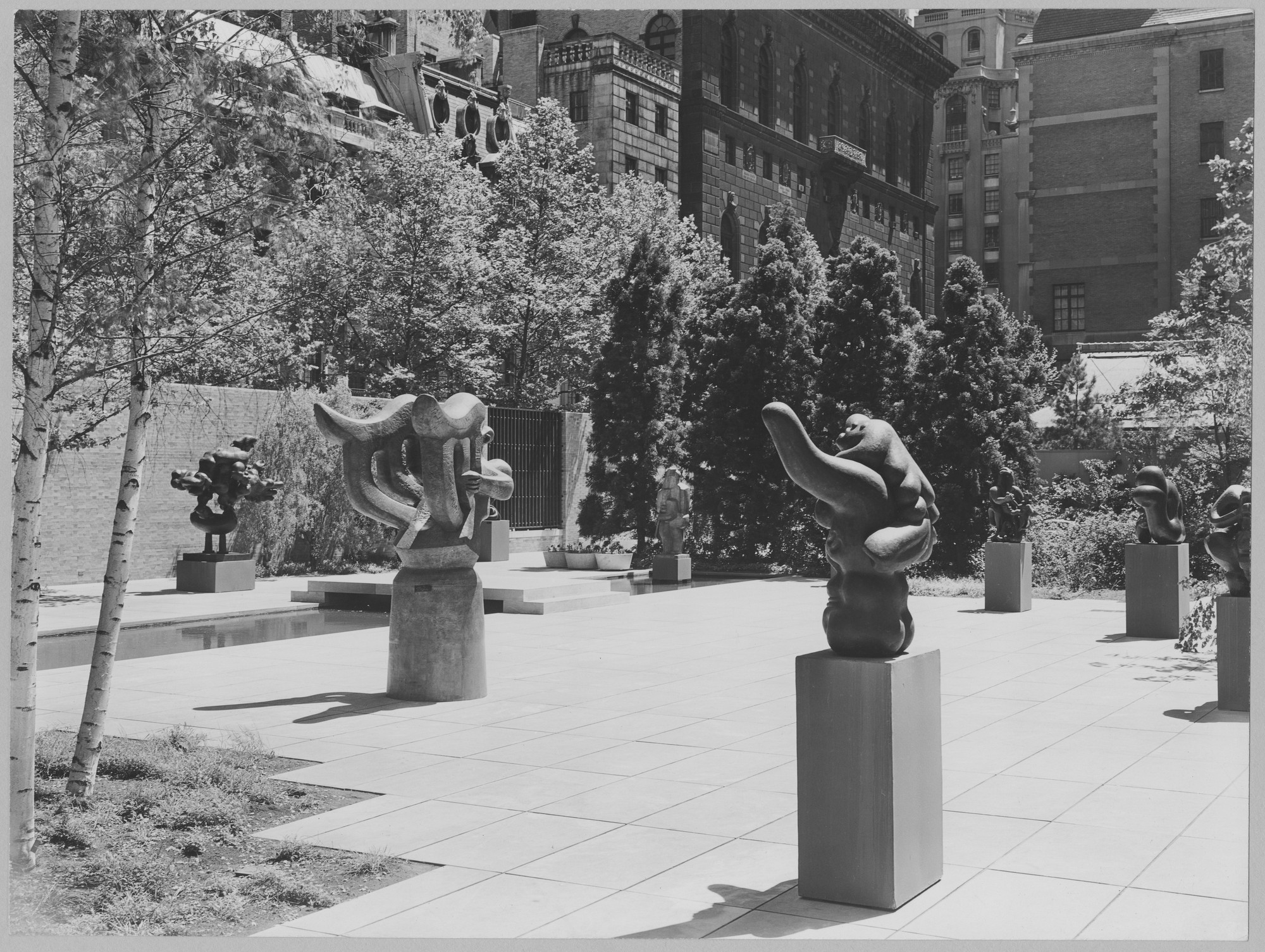 Installation view of the exhibition "The Sculpture of Jacques Lipchitz ...