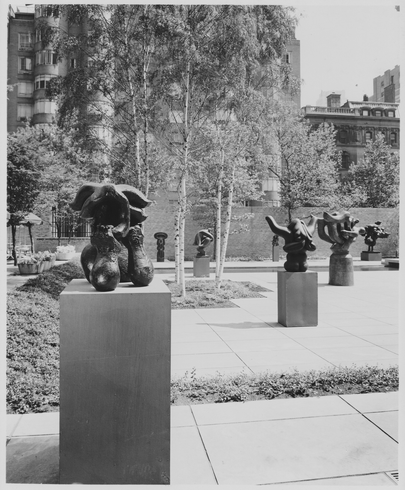 Installation view of the exhibition "The Sculpture of Jacques Lipchitz ...