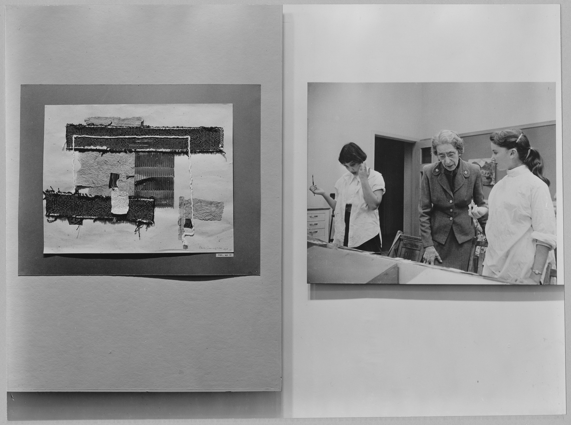 Installation view of the exhibition "The Art Teaching of Belle Boas ...