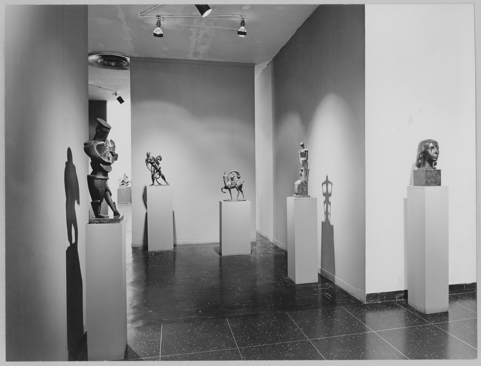 Installation view of the exhibition "The Sculpture of Jacques Lipchitz ...