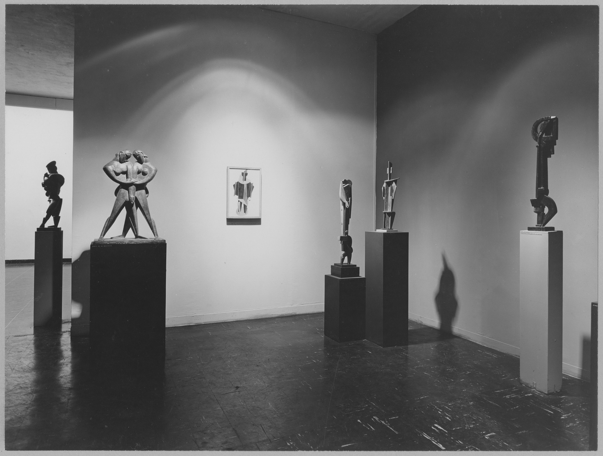 Installation view of the exhibition "The Sculpture of Jacques Lipchitz ...