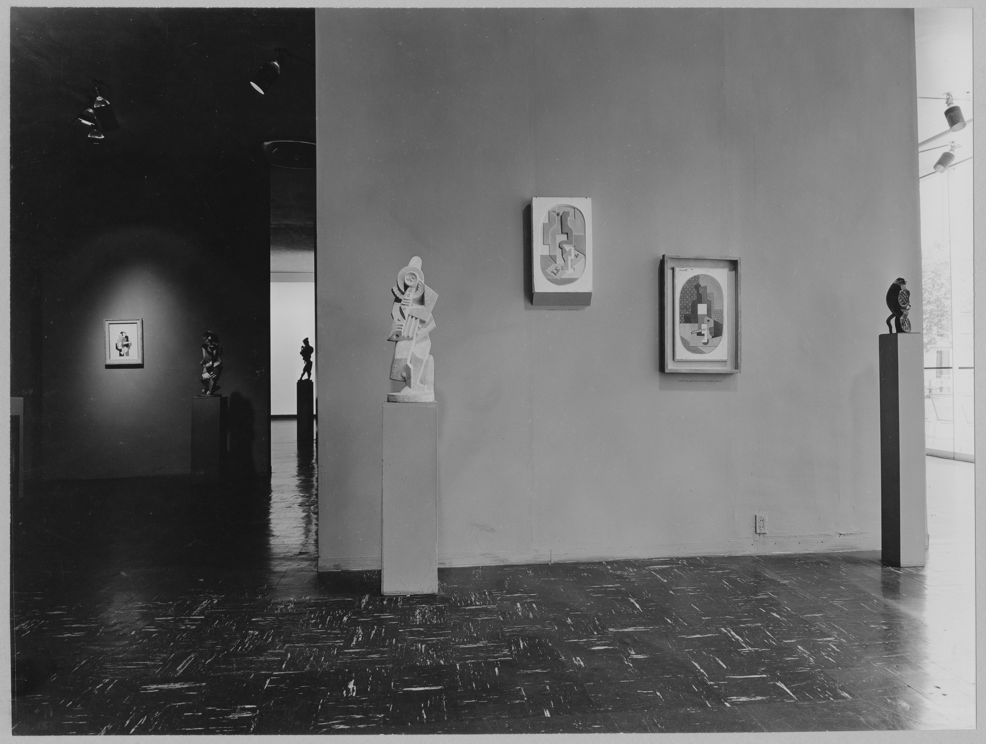 Installation view of the exhibition "The Sculpture of Jacques Lipchitz ...