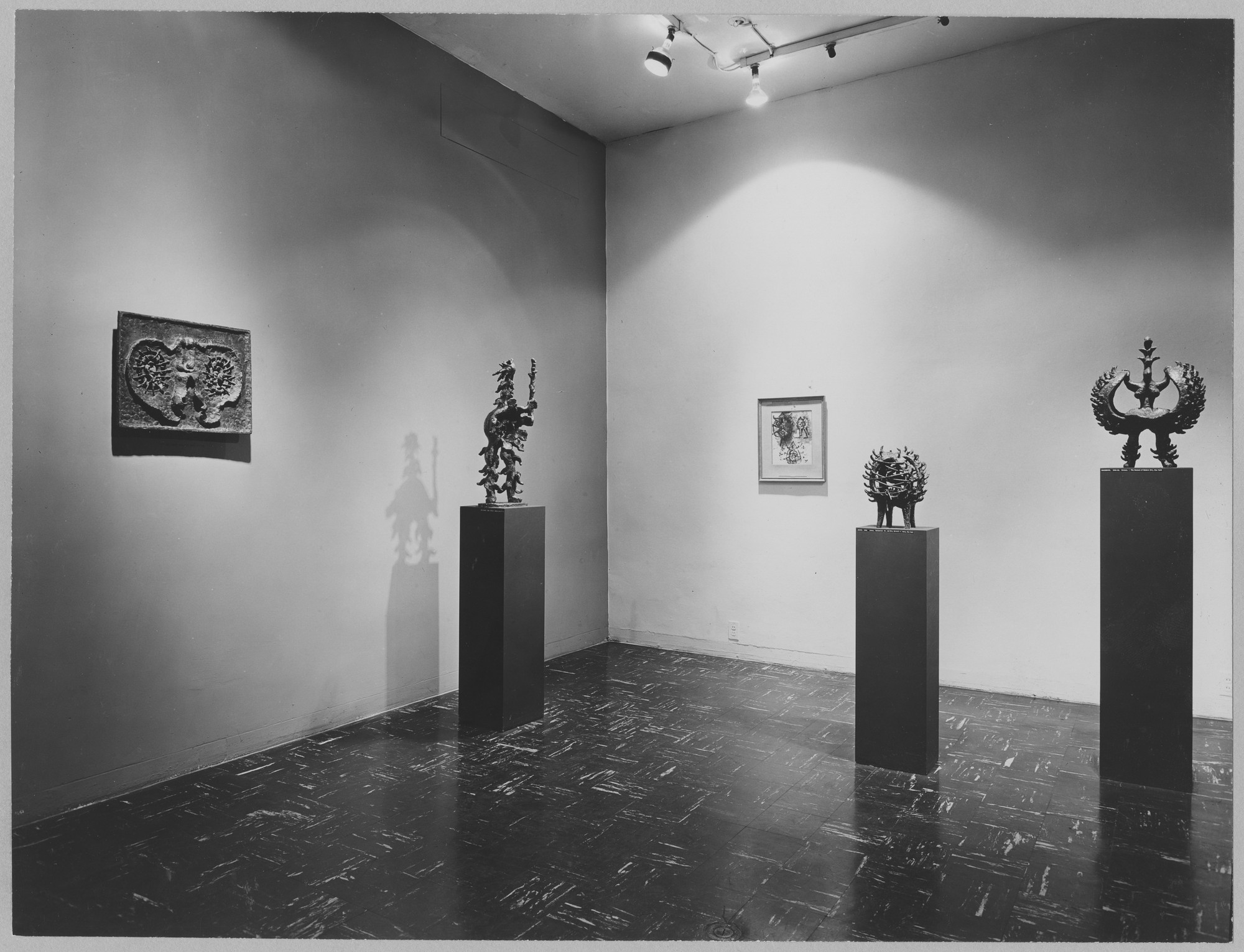 Installation view of the exhibition "The Sculpture of Jacques Lipchitz ...