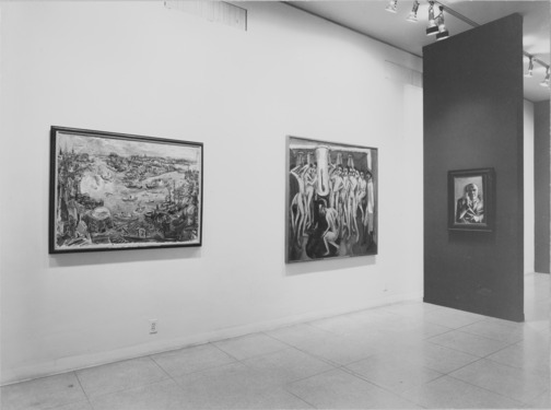 Max Beckmann. Self-Portrait with a Cigarette. Frankfurt 1923 | MoMA