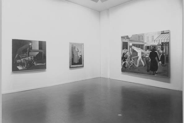 Balthus (Baltusz Klossowski de Rola). The Street. 1933 | MoMA