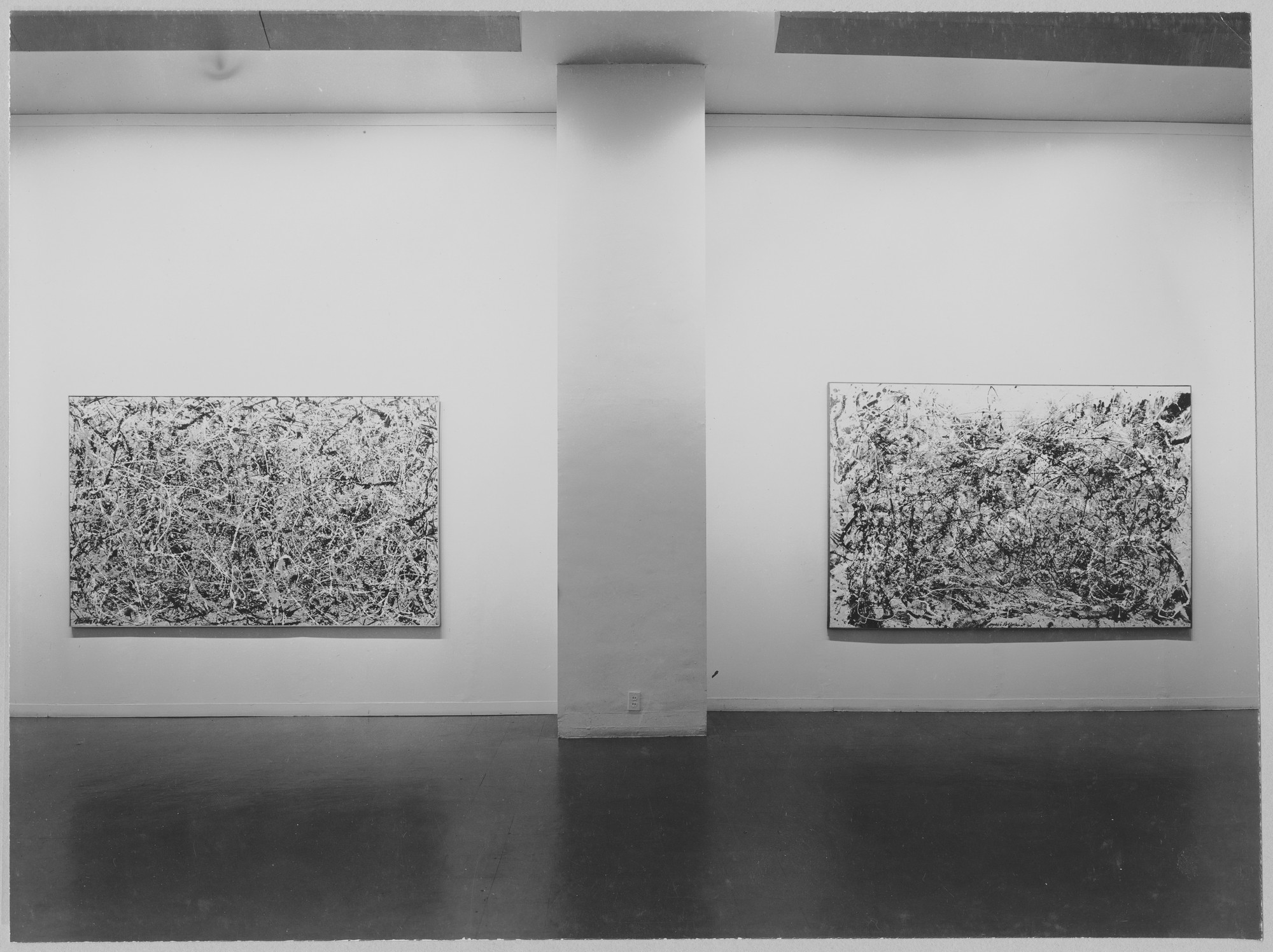 Installation view of the exhibition "Jackson Pollock." | MoMA