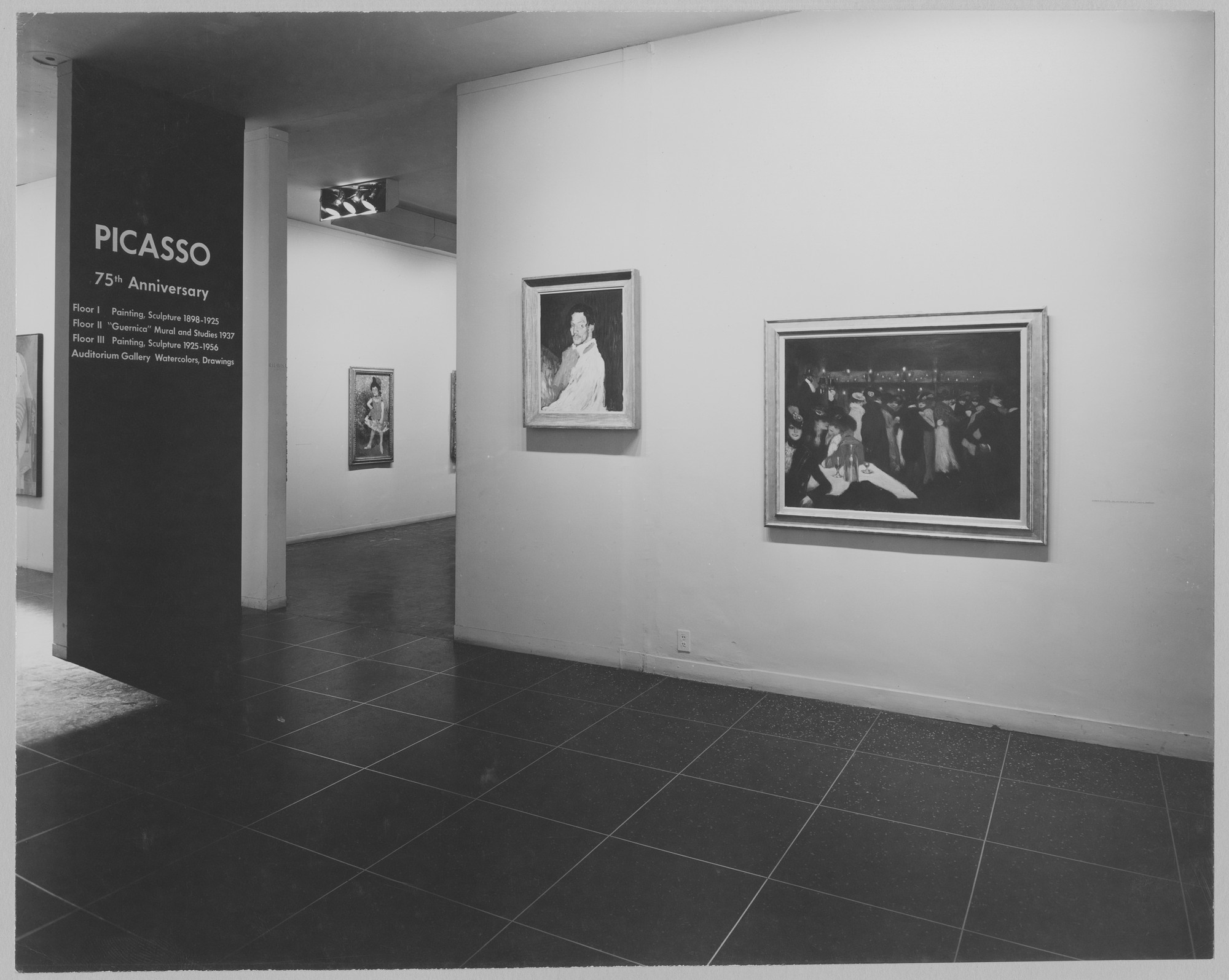 Installation view of the exhibition "Picasso: 75th Anniversary" | MoMA
