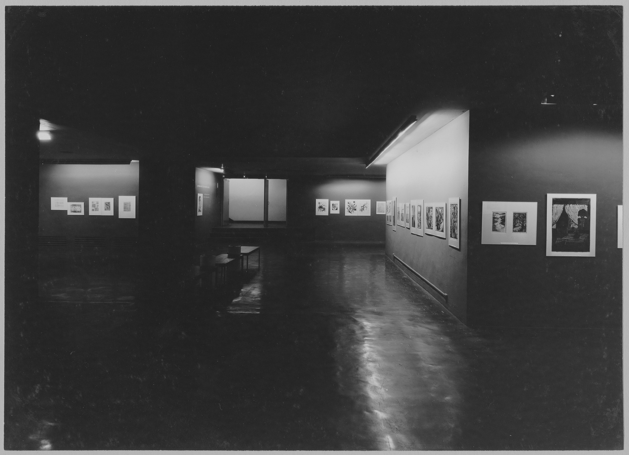 Installation view of the exhibition "German Art of the 20th Century ...