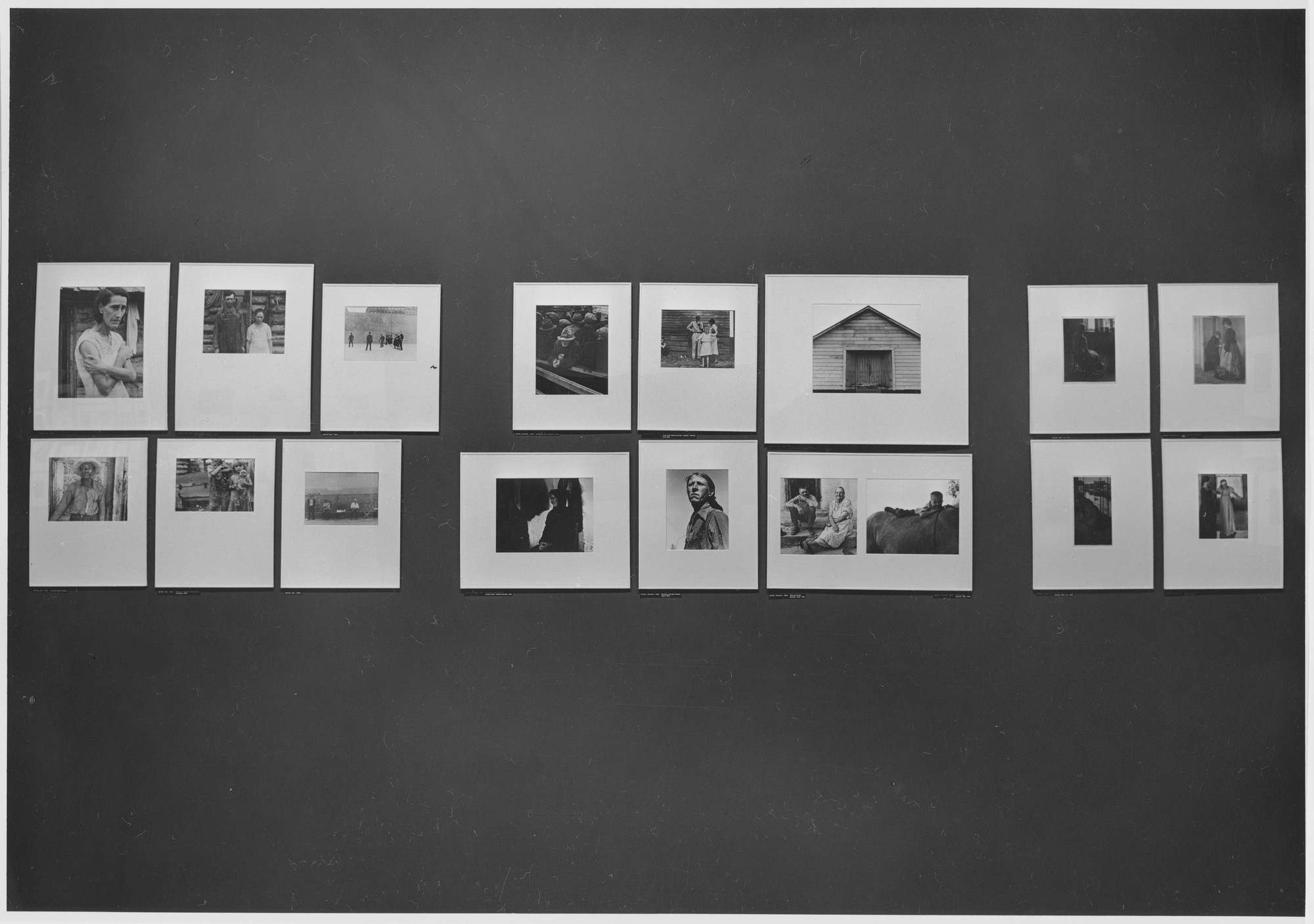 Installation view of the exhibition "Photographs from the Museum ...