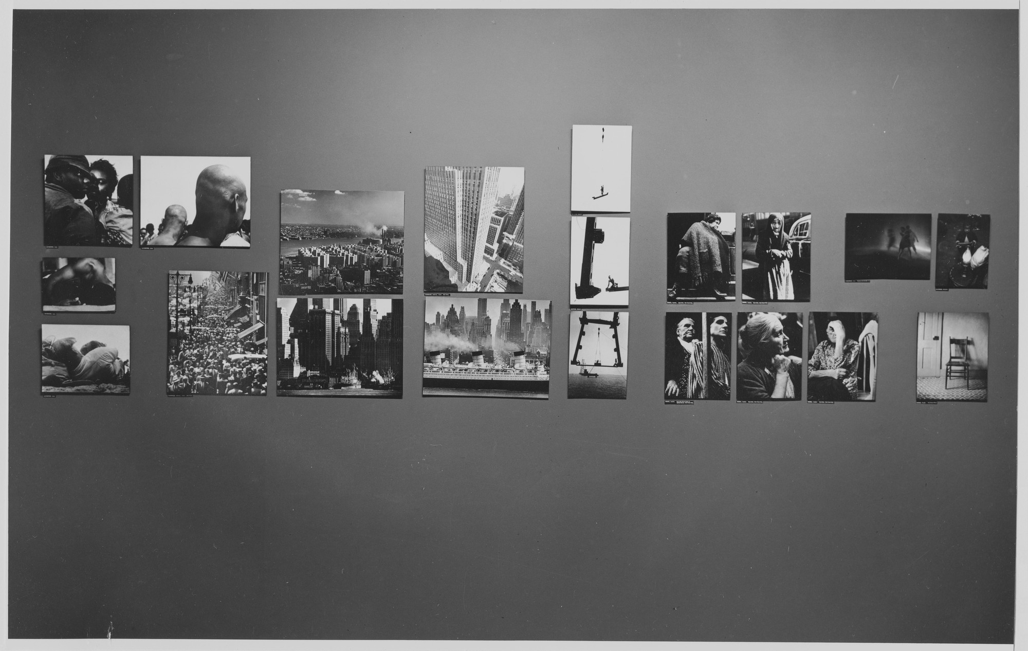 Installation view of the exhibition "Photographs from the Museum ...