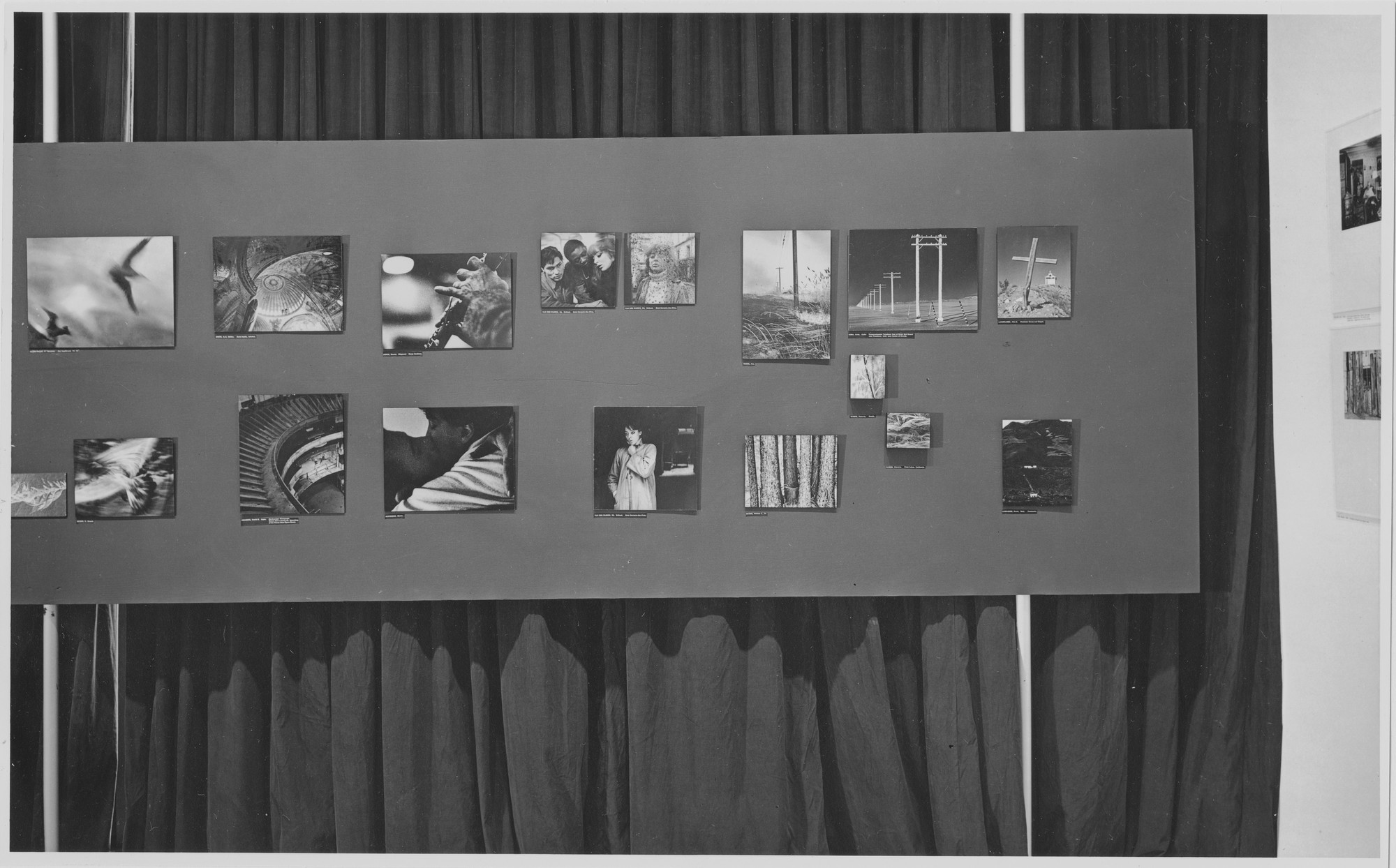 Installation view of the exhibition "Photographs from the Museum ...