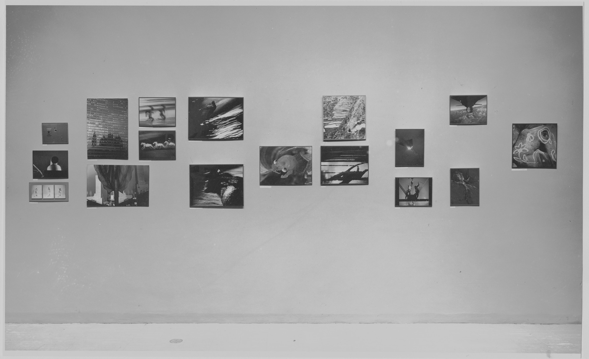Installation view of the exhibition "Photographs from the Museum ...