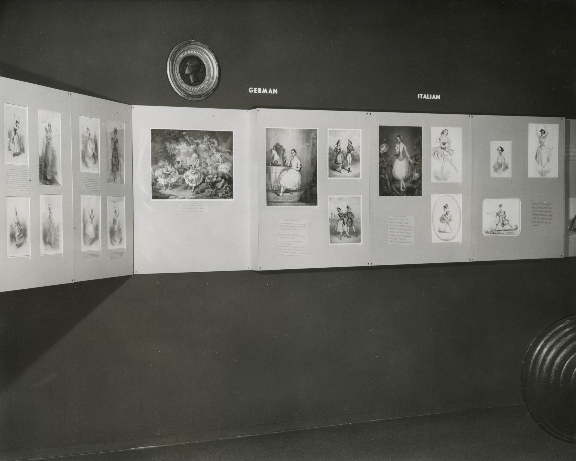 Installation view of the exhibition "Preview: Dance Archives" | MoMA