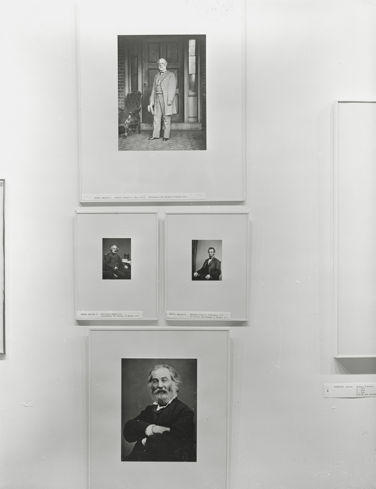 Installation view of the exhibition "Portraits" | MoMA