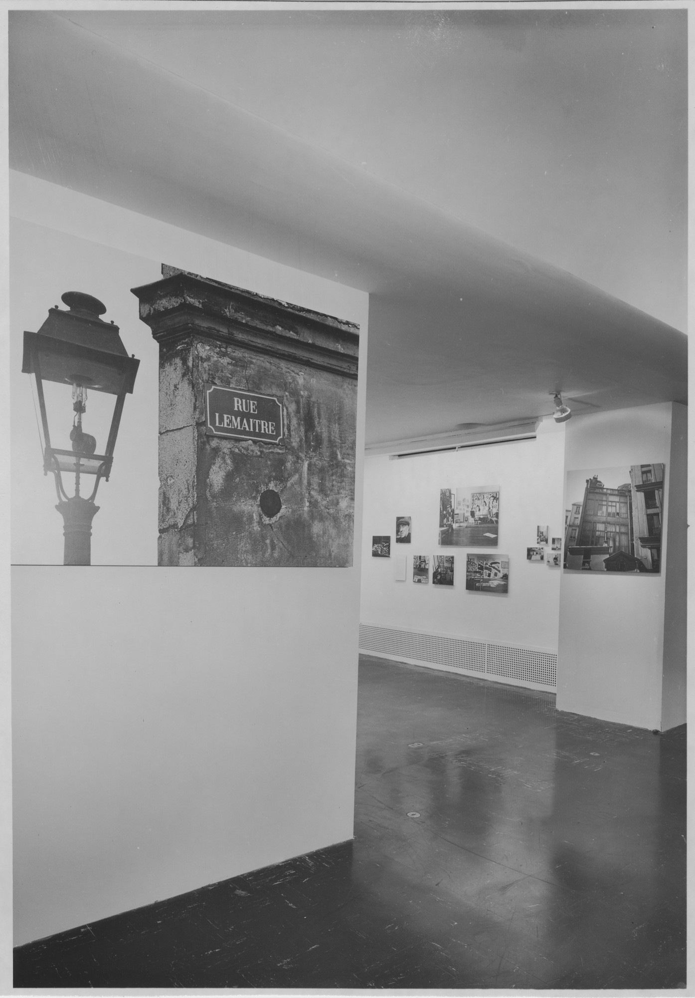 Installation view of the exhibition "The Artist in the Studio - Photos ...