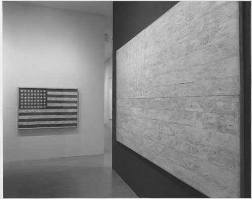 Jasper Johns. Flag. 1954-55 (dated on reverse 1954) | MoMA