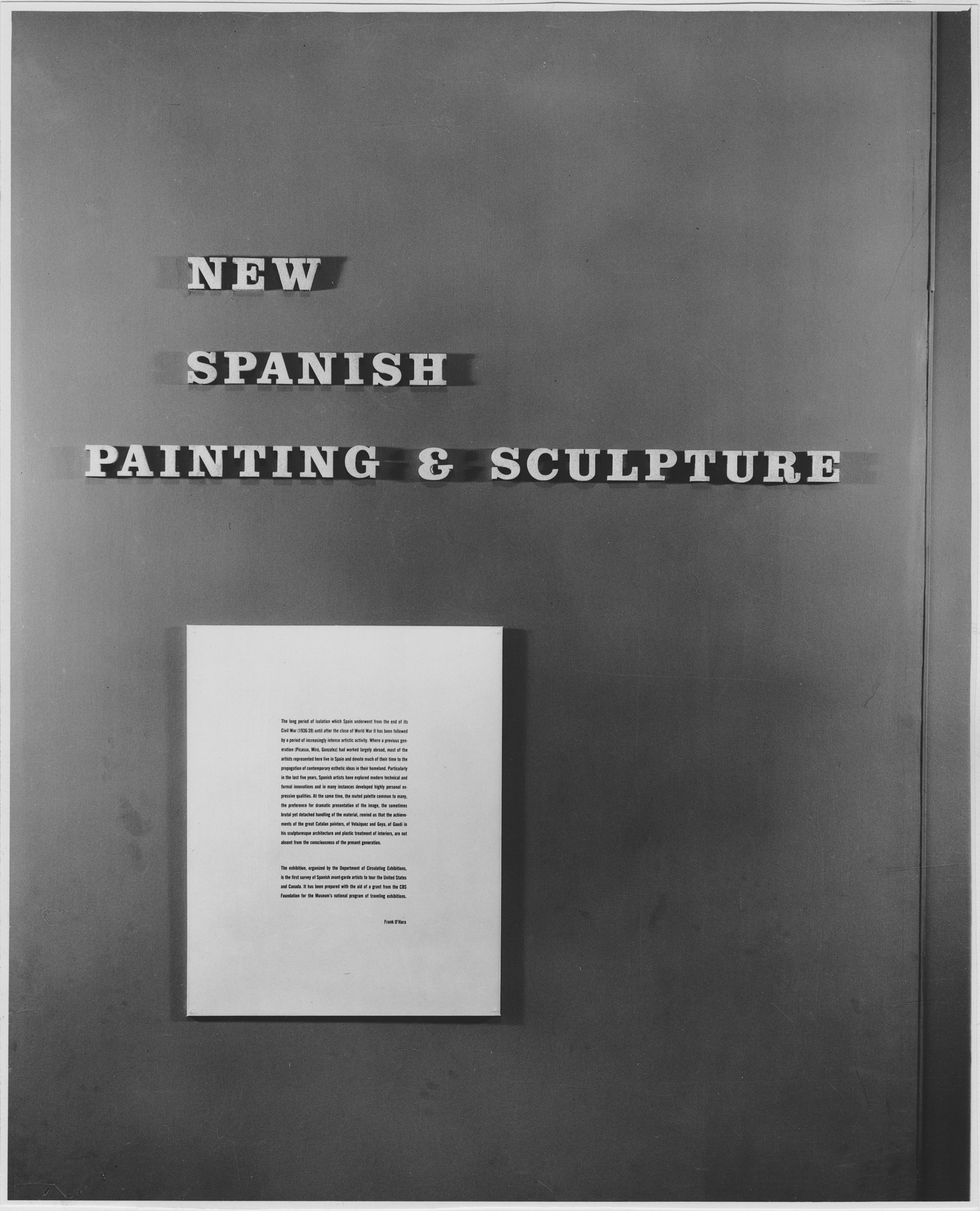 New Spanish Painting and Sculpture | MoMA