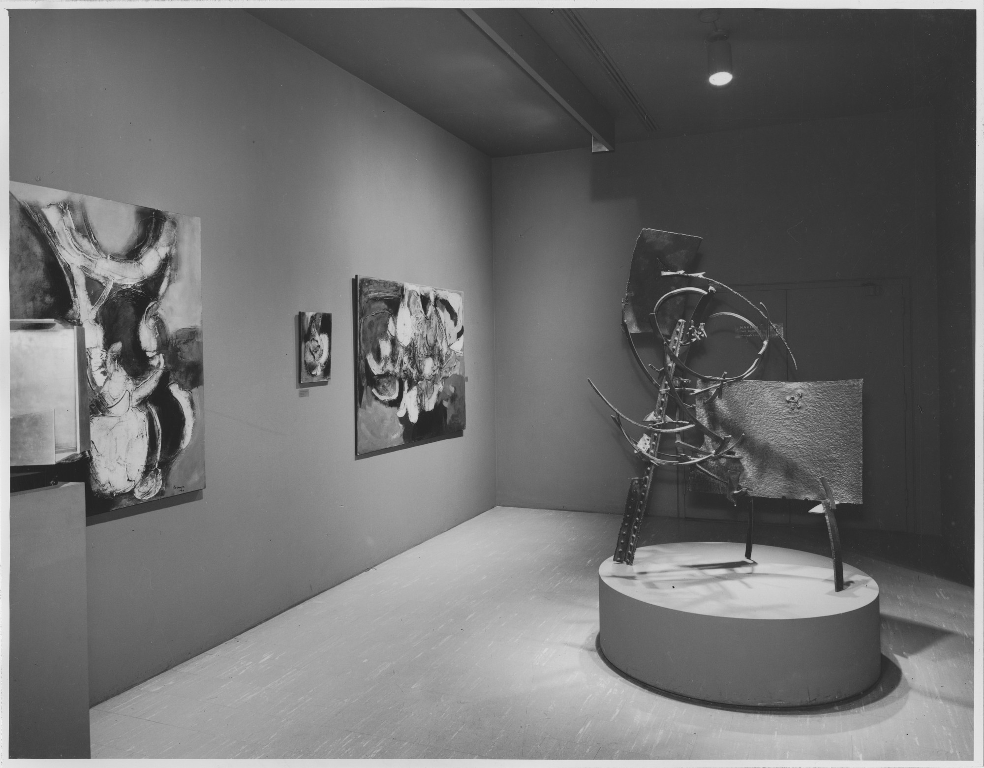 Installation view of the exhibition "New Spanish Painting and Sculpture ...