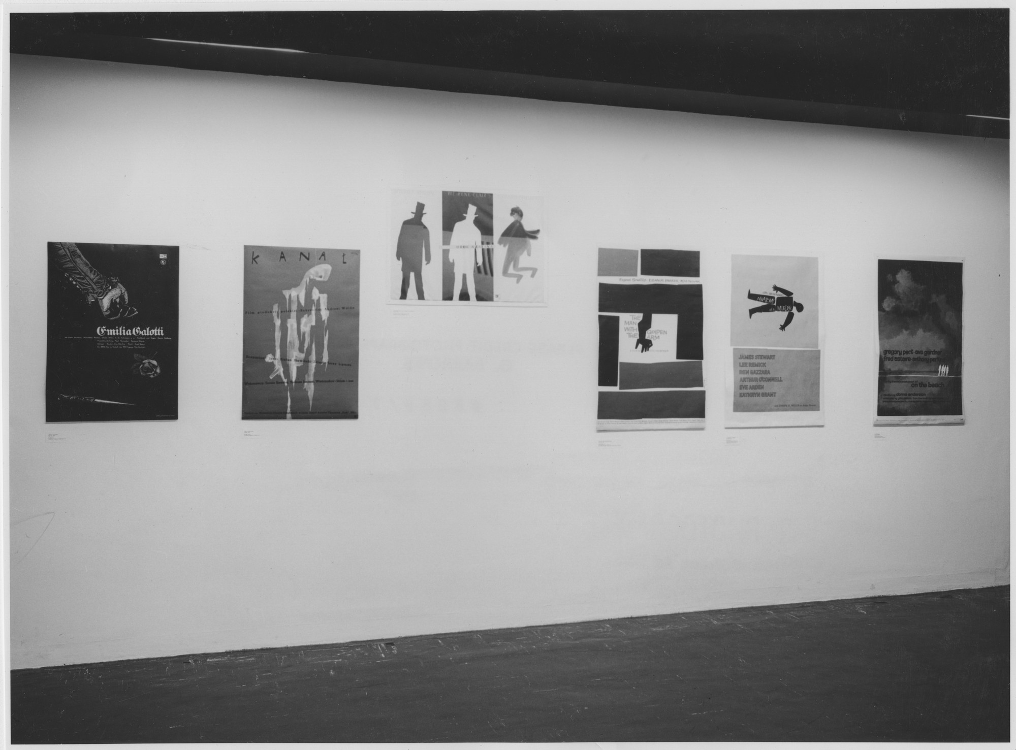 Installation view of the exhibition "Film Posters" | MoMA