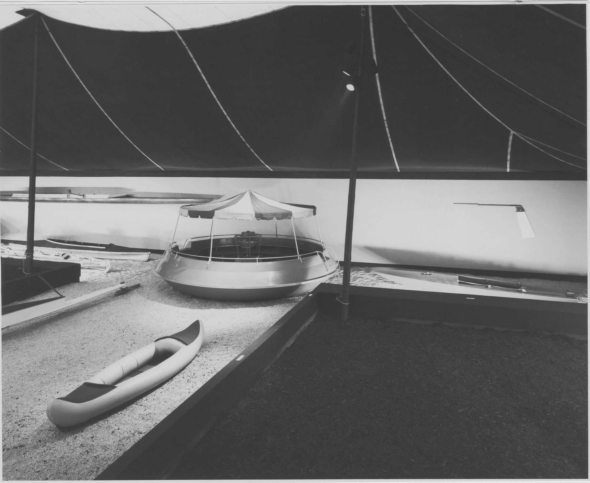 Installation view of the exhibition "Design for Sport." | MoMA