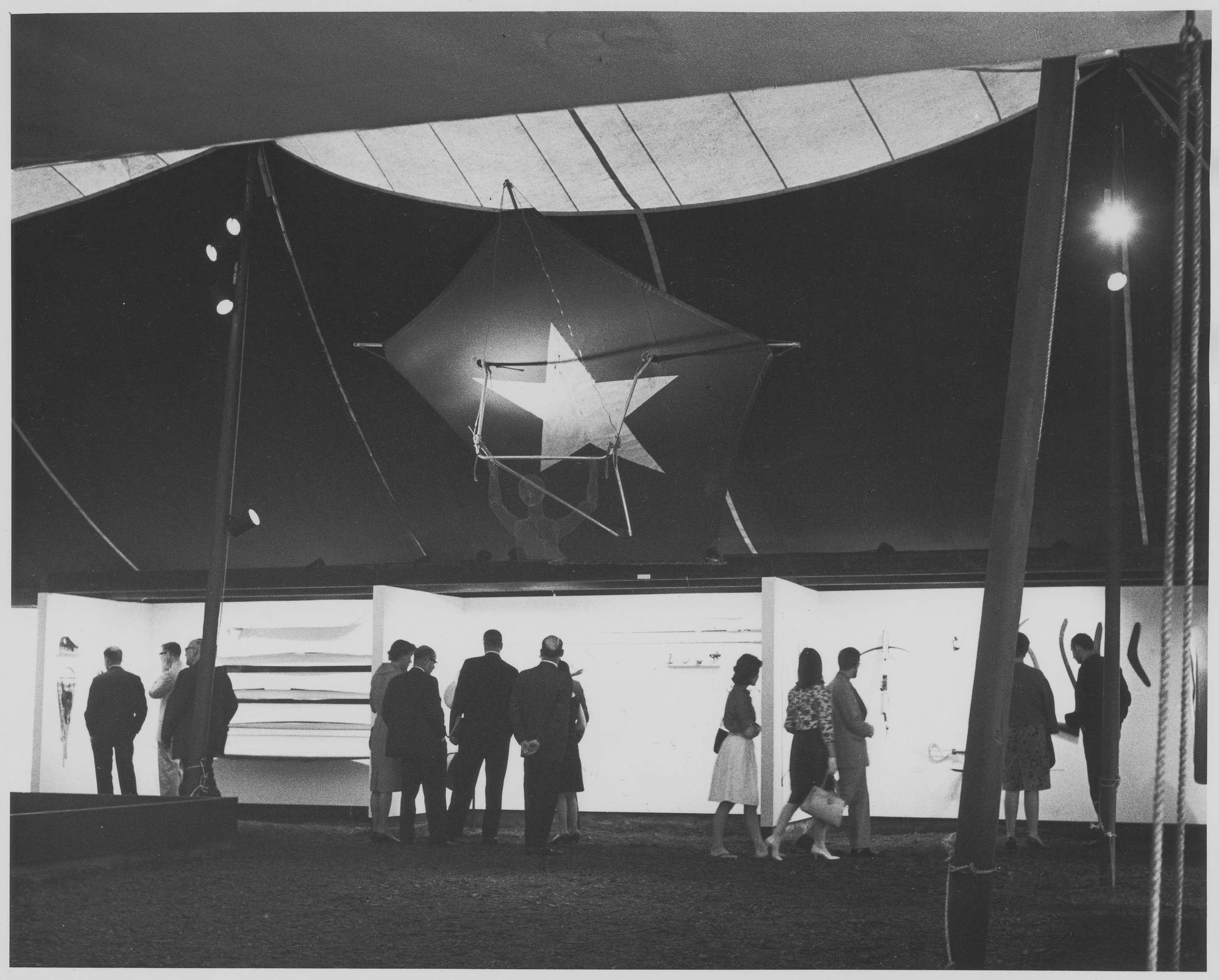 Visitors at the exhibition "Design for Sport" | MoMA