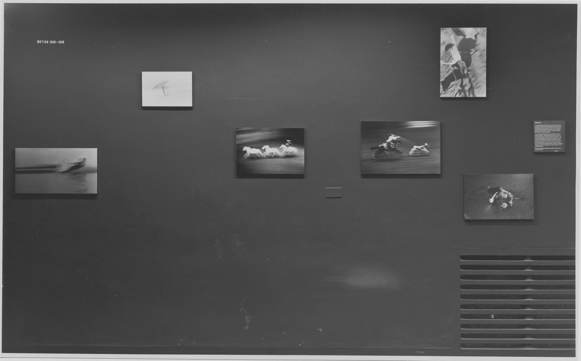 Installation view of the exhibition "Ernst Haas: Color Photography." | MoMA